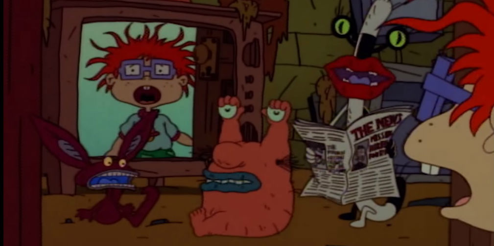 Cuando los bebés de 'Rugrats' conocieron a los monstruos | Canal 5 Home ...