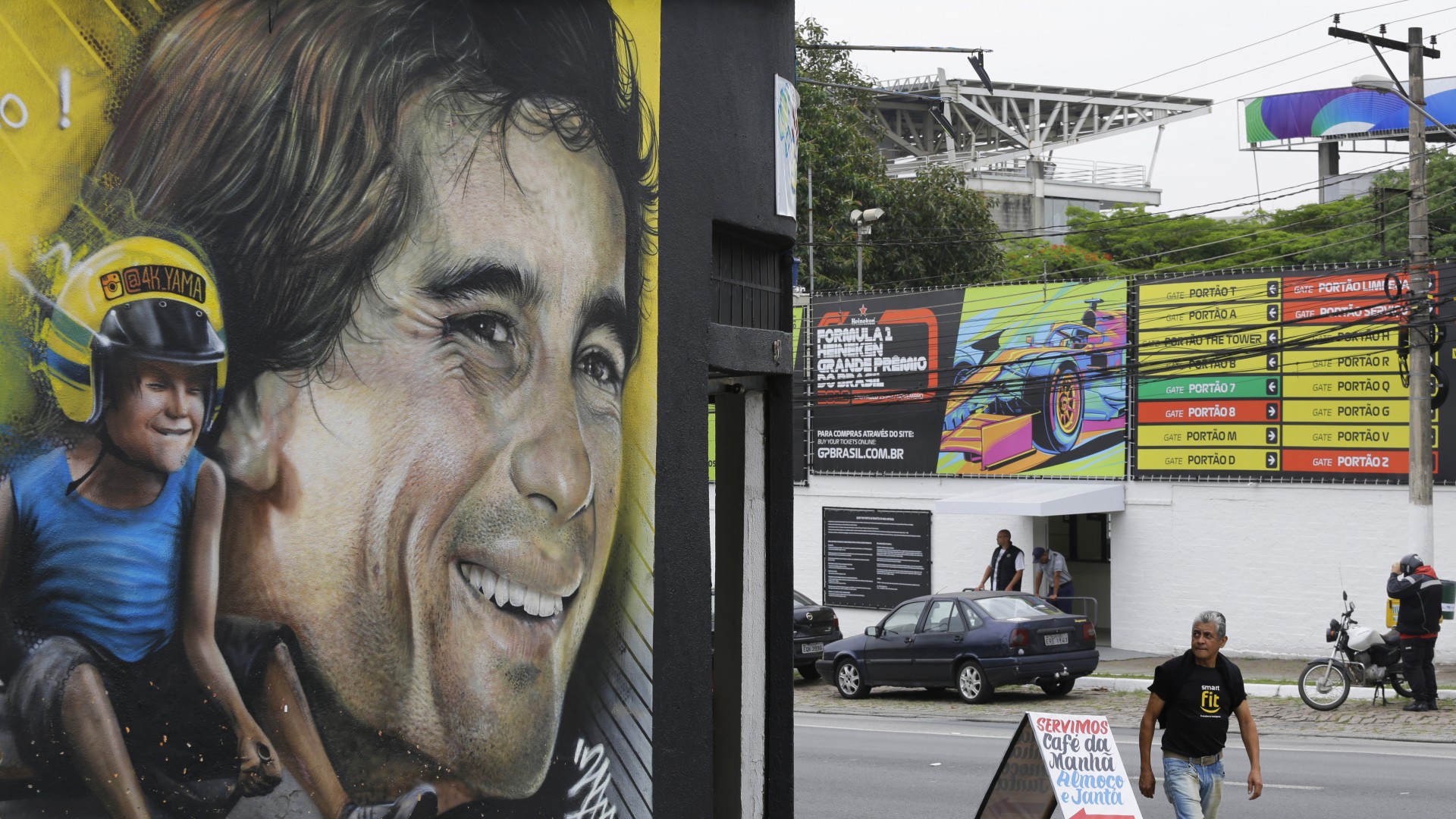 Con gigante mural de Senna celebra 80 años Interlagos | Deportes ...