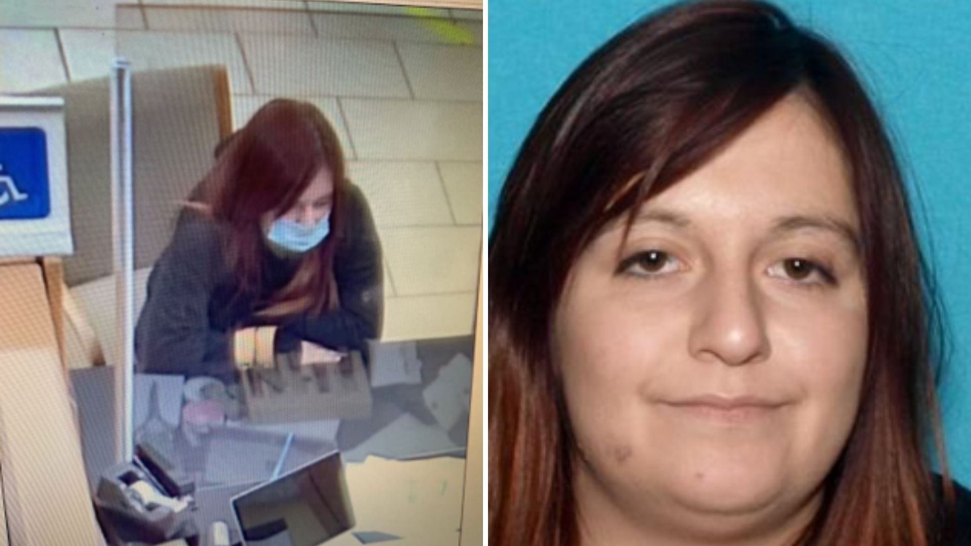La mujer Hannah Collins que robó un banco de Wells Fargo con una nota ...