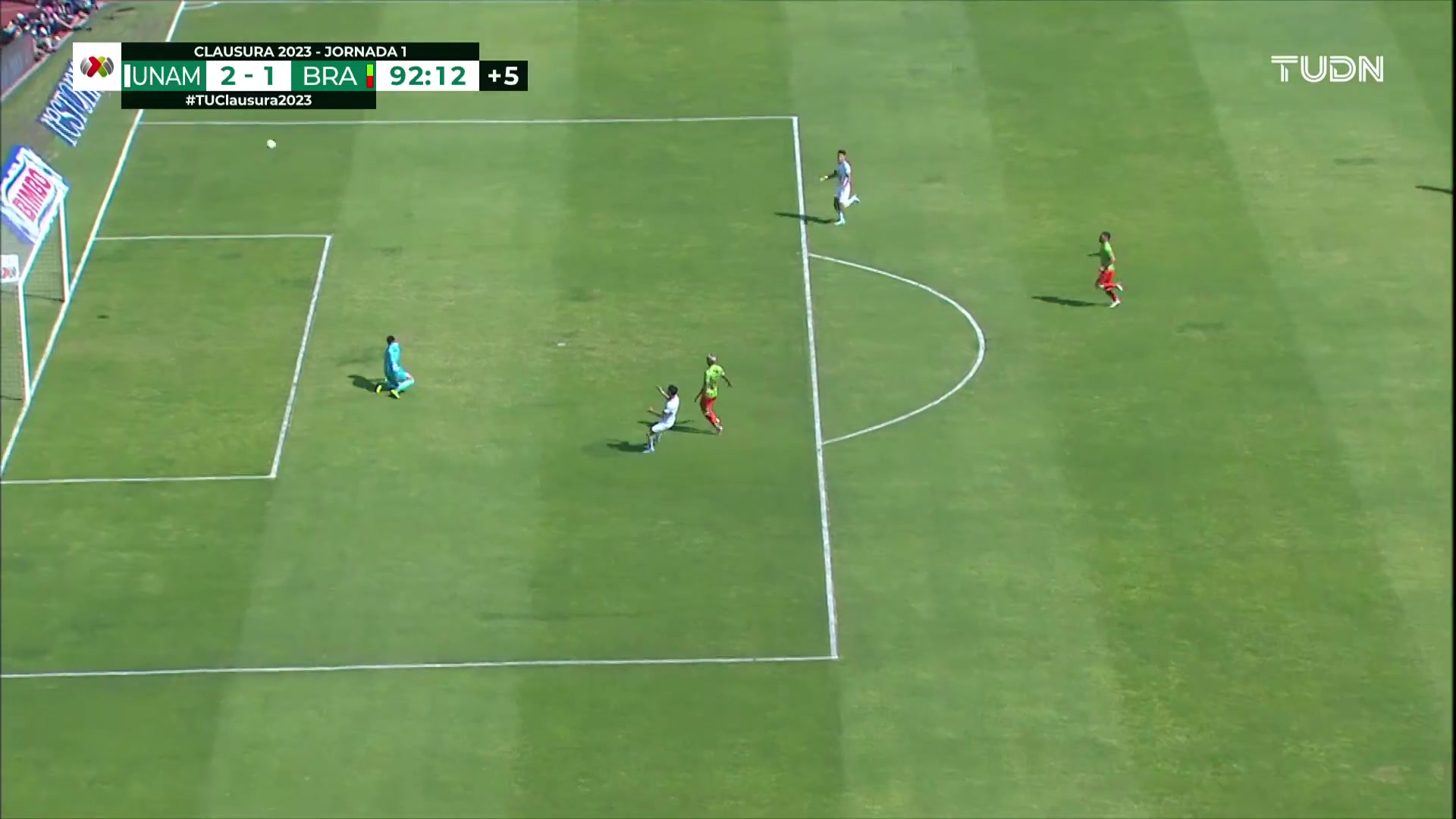 ¡Era suya y la dejó ir! Ruvalcaba se precipita y deja ir el tercero ...