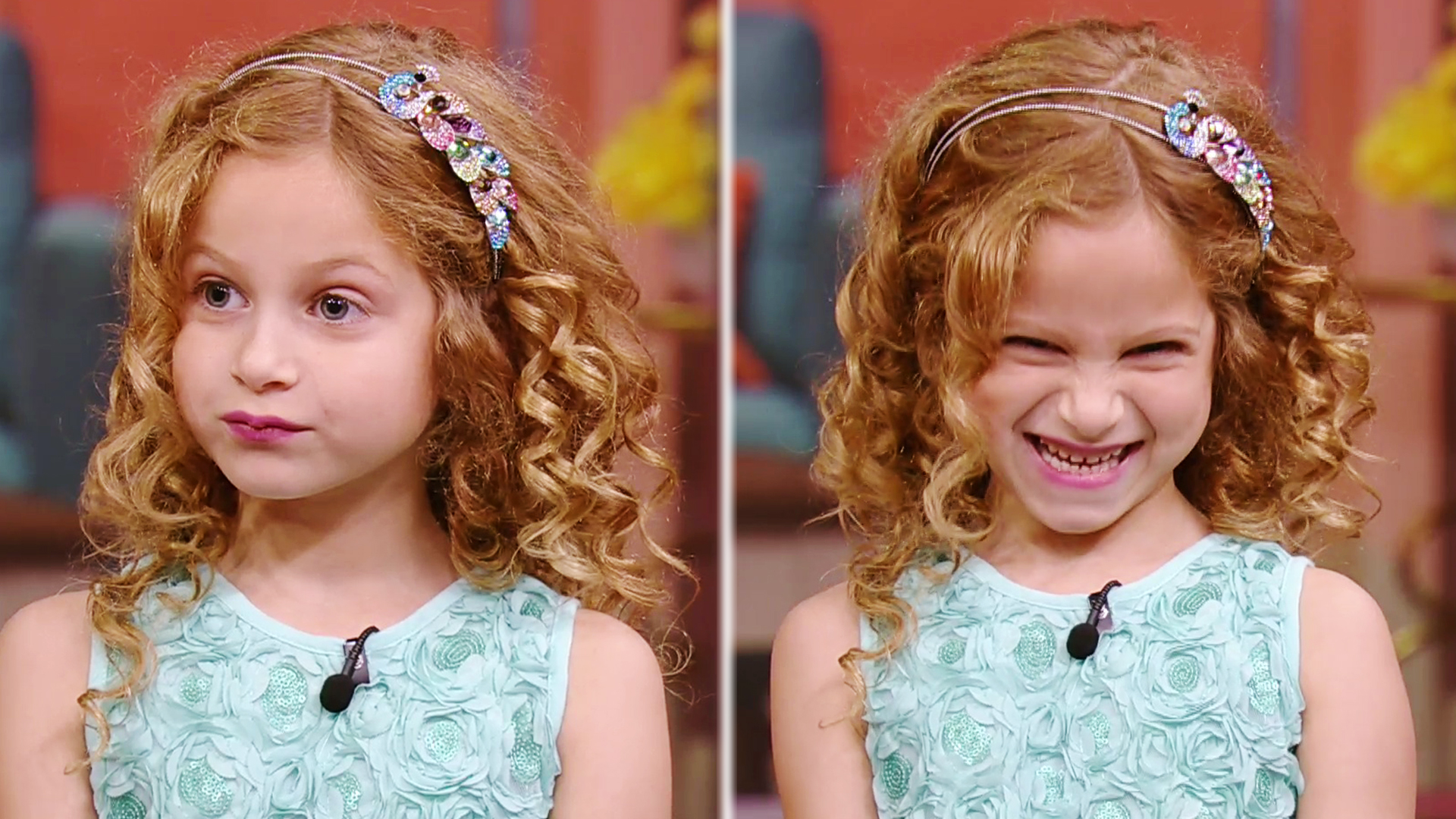 La pequeña Brianny nos hizo soltar la carcajada al mostrar la variedad ...