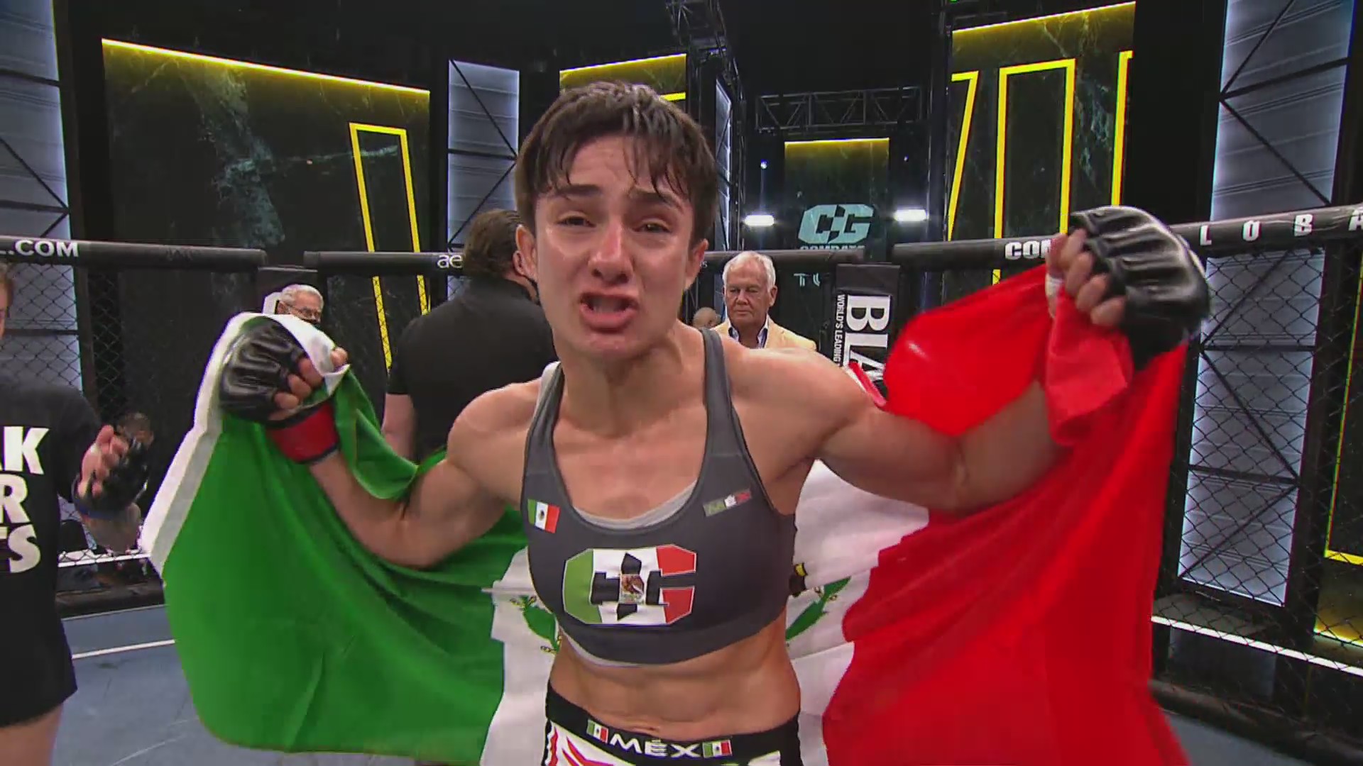 ¡Espectacular! La mexicana Yasmine Jauregui gana el torneo de Combate ...