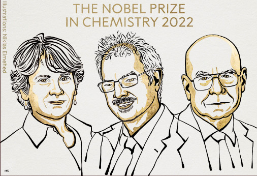 Premio Nobel de Química 2022 para Bertozzi, Meldal y Sharpless por su ...
