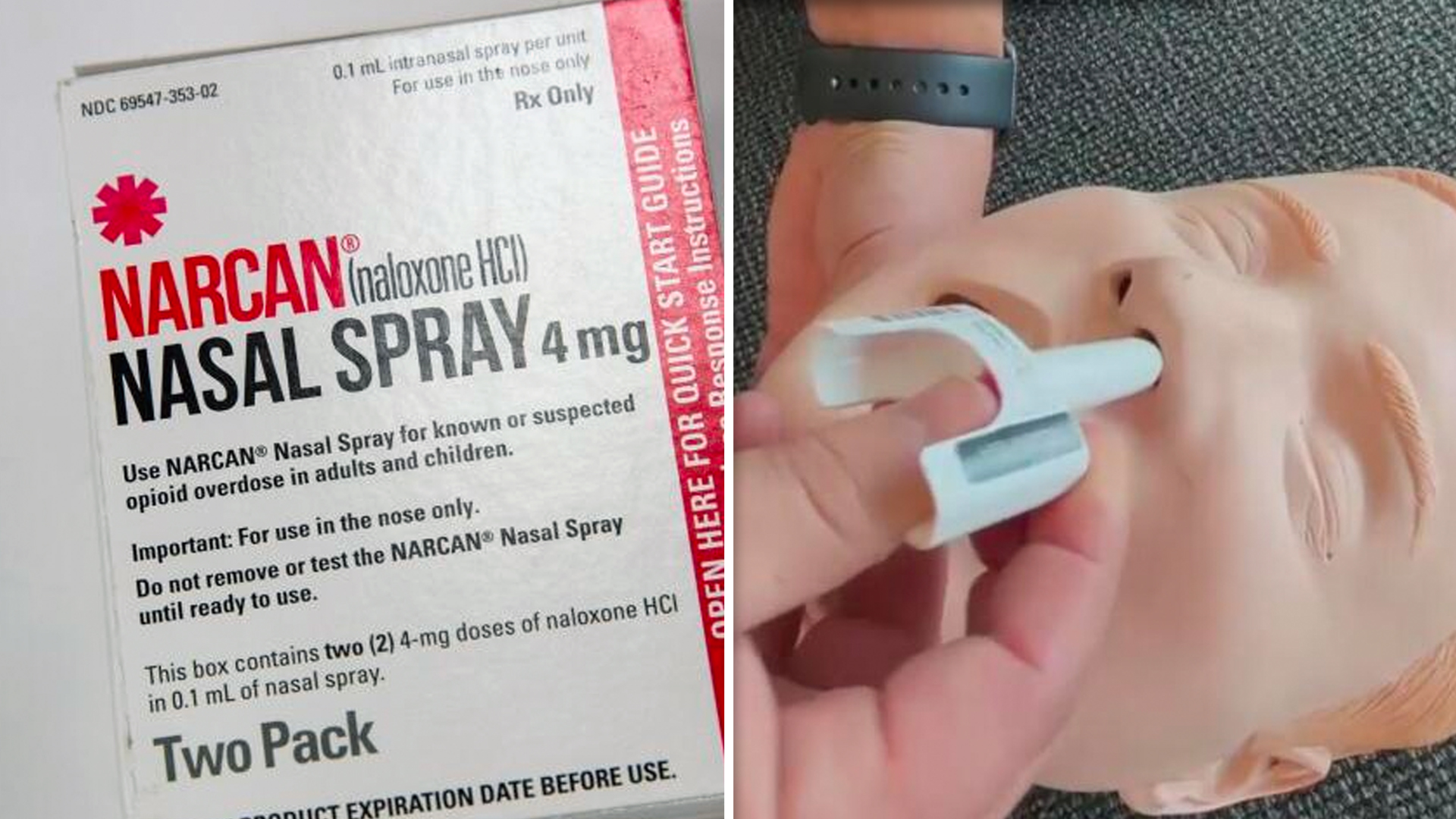 El Narcan o Naloxona puede salvar la vida de una persona con sobredosis ...