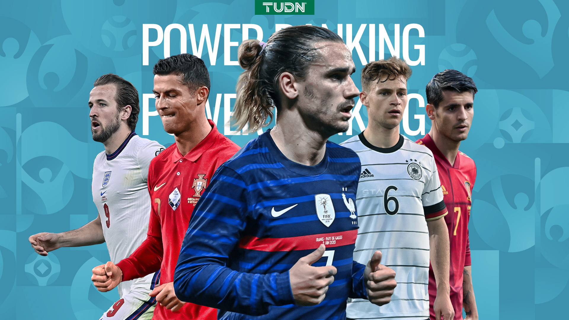 El Power Ranking de la Euro 2020 | Deportes UEFA Euro 2020 | TUDN Univision