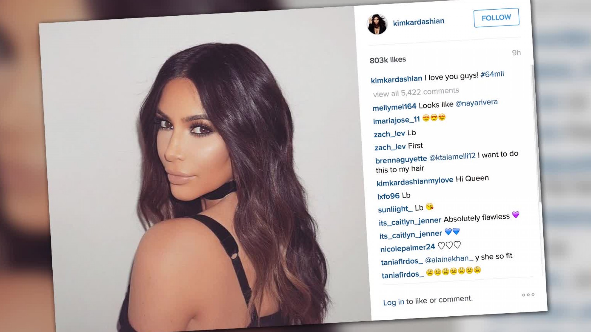 Kim Kardashian alcanza los 64 millones de seguidores en Instagram ...