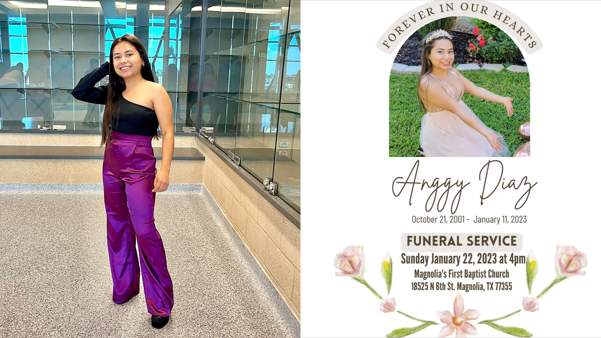 Anuncian los servicios fúnebres de Anggy Díaz, nicaragüense que fue ...