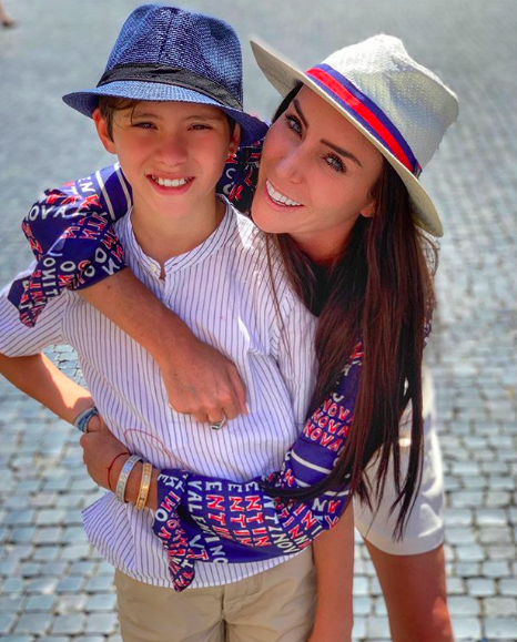 En fotos: Inés Gómez Mont dedica tierno mensaje al hijo de su esposo ...