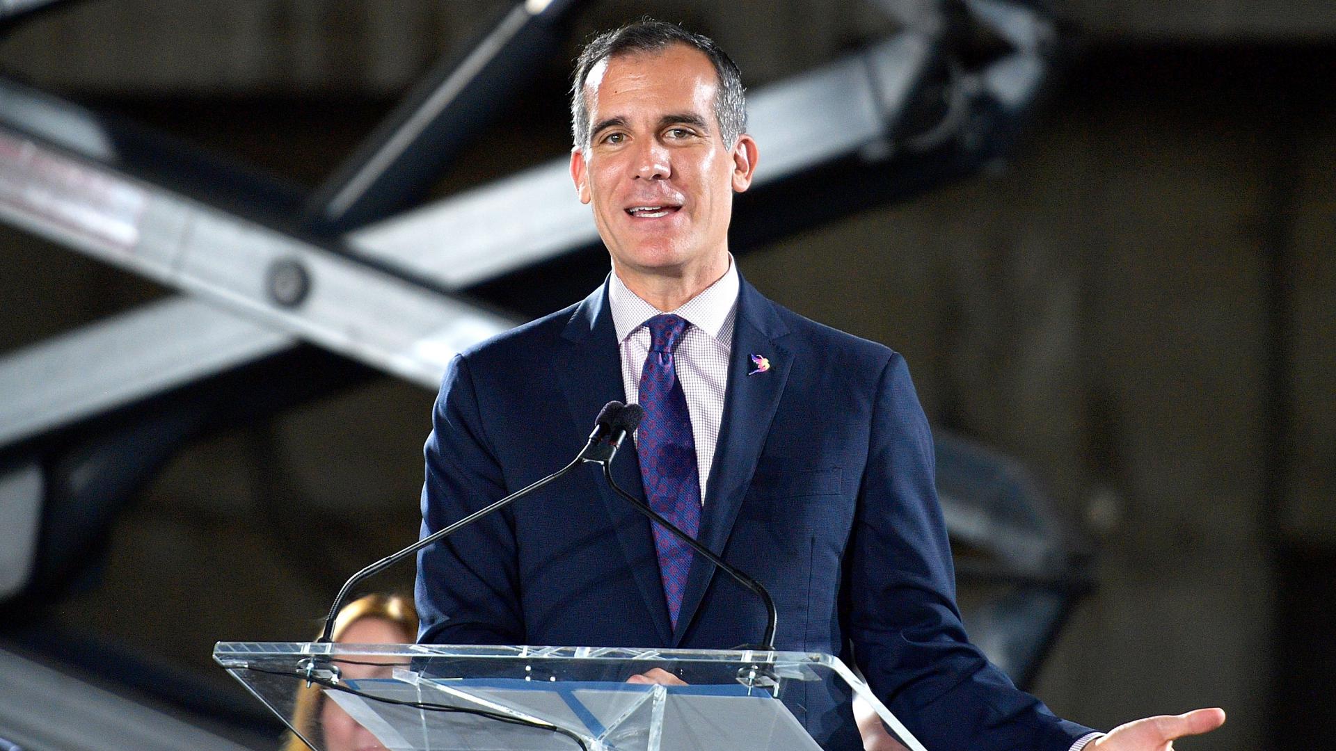 Eric Garcetti habla sobre su balance como alcalde de Los Ángeles ...