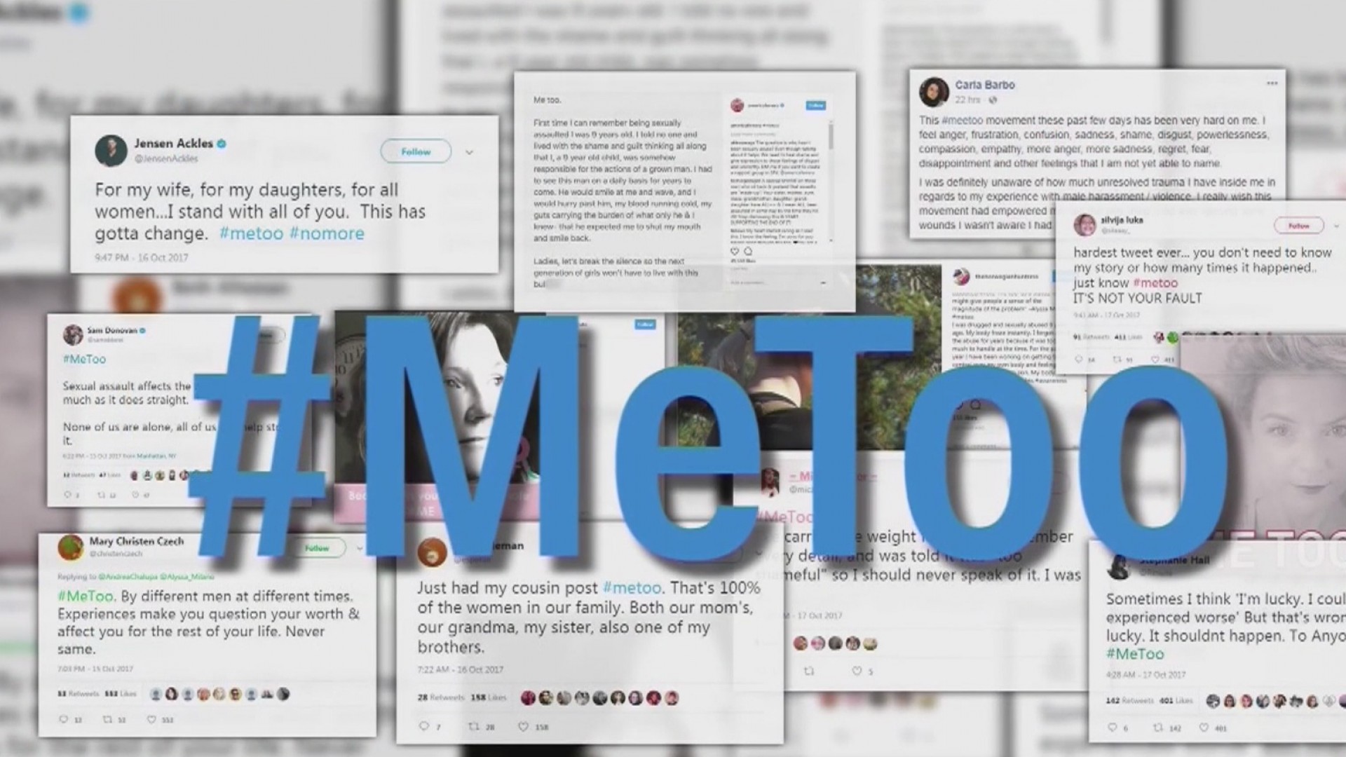 #MeToo, la campaña con la que pretenden denunciar el acoso sexual ...