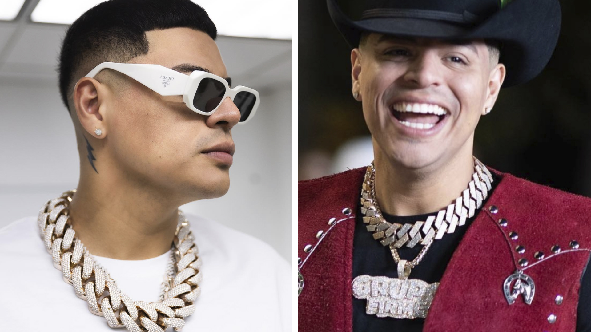 Eduin Caz posee una lujosa colección de joyas: uno de sus collares ...