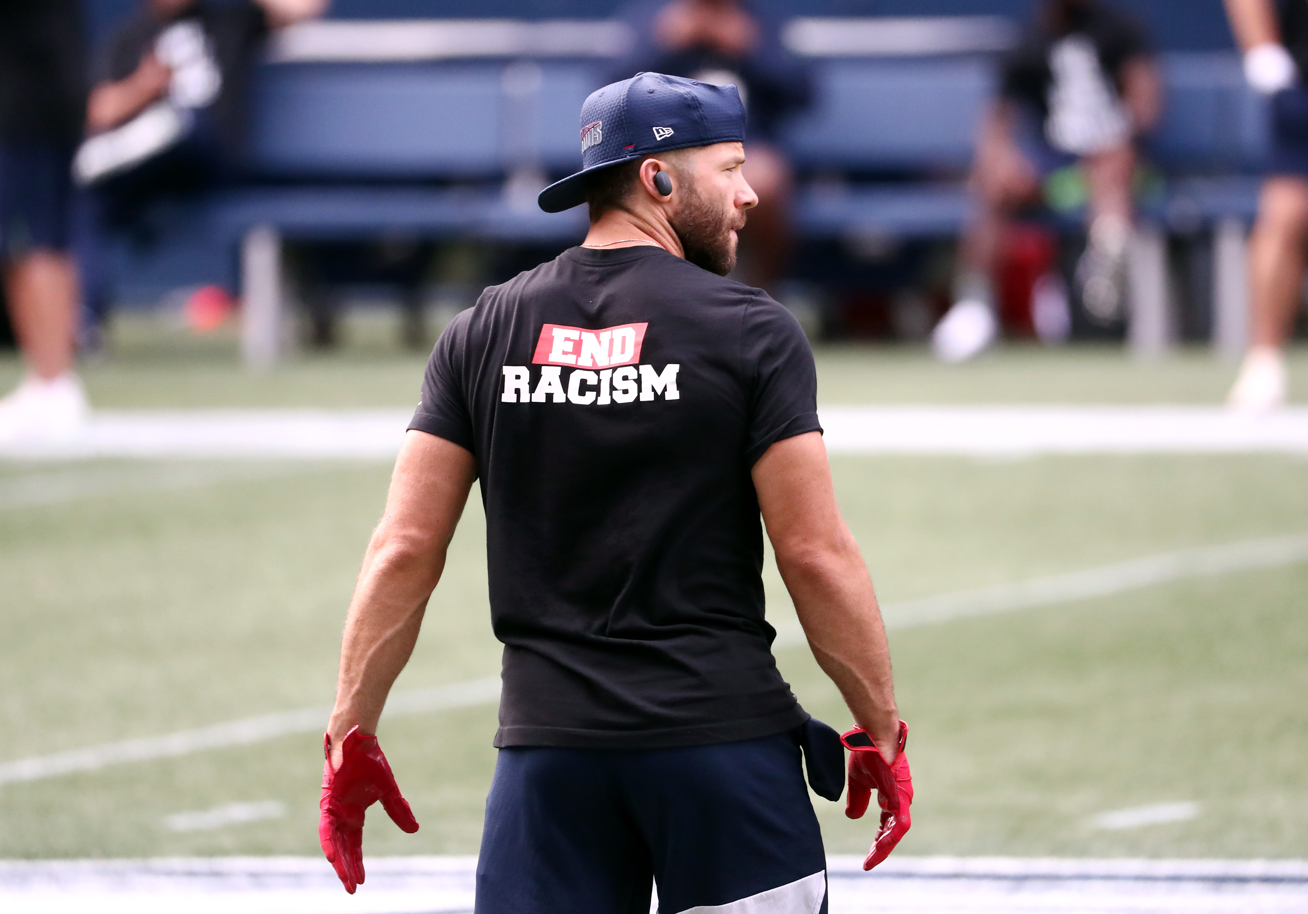 Julian Edelman responde a Meyers Leonard, jugador del Miami Heat ...