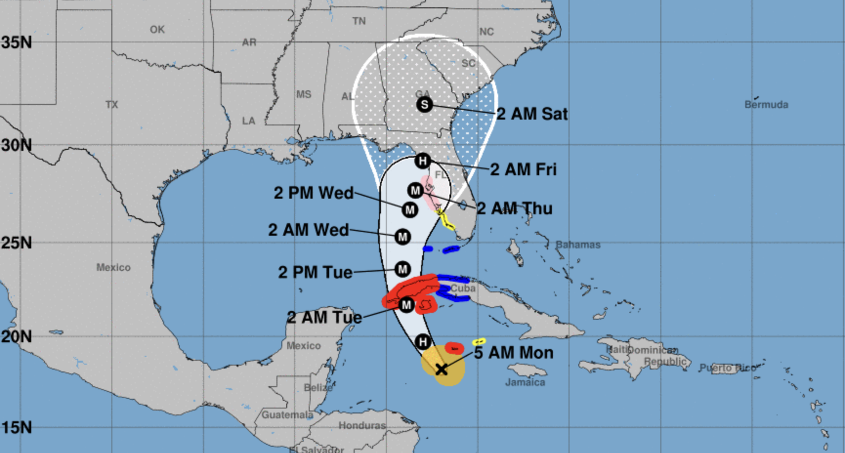 Huracán Ian: Cuba se prepara el impacto de Ian como huracán de ...