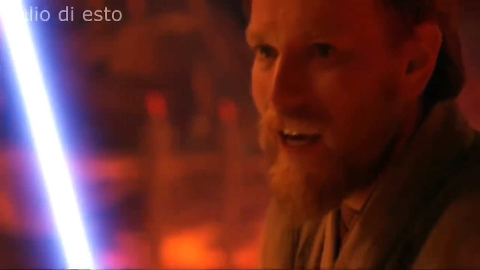 "Te he fallado, Anakin/Cierra el hocico p...": Mira esta escena de 'Star Wars' pero llena de ...
