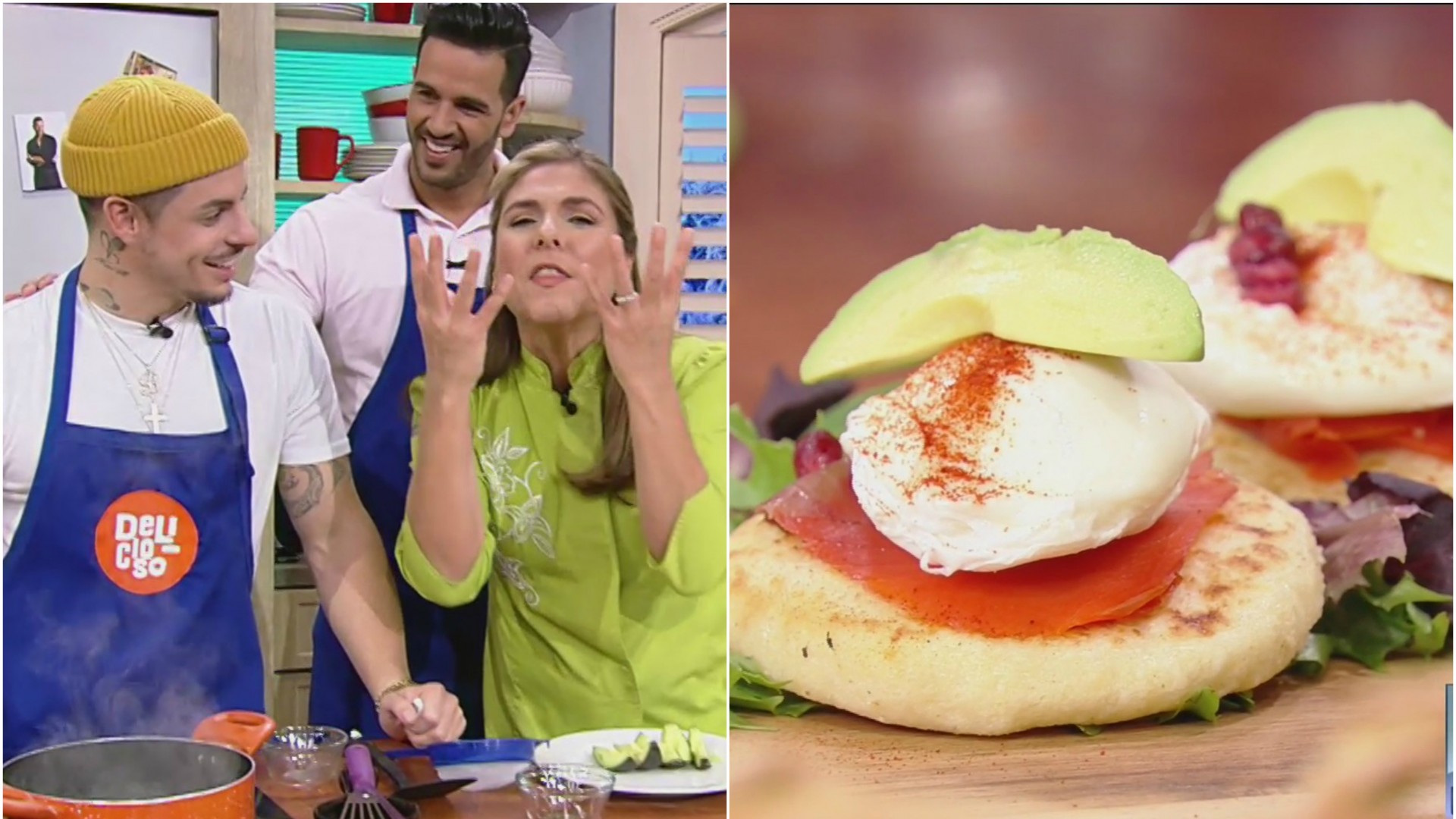 Como todo un chef profesional, Casper Smart preparó unas deliciosas ...