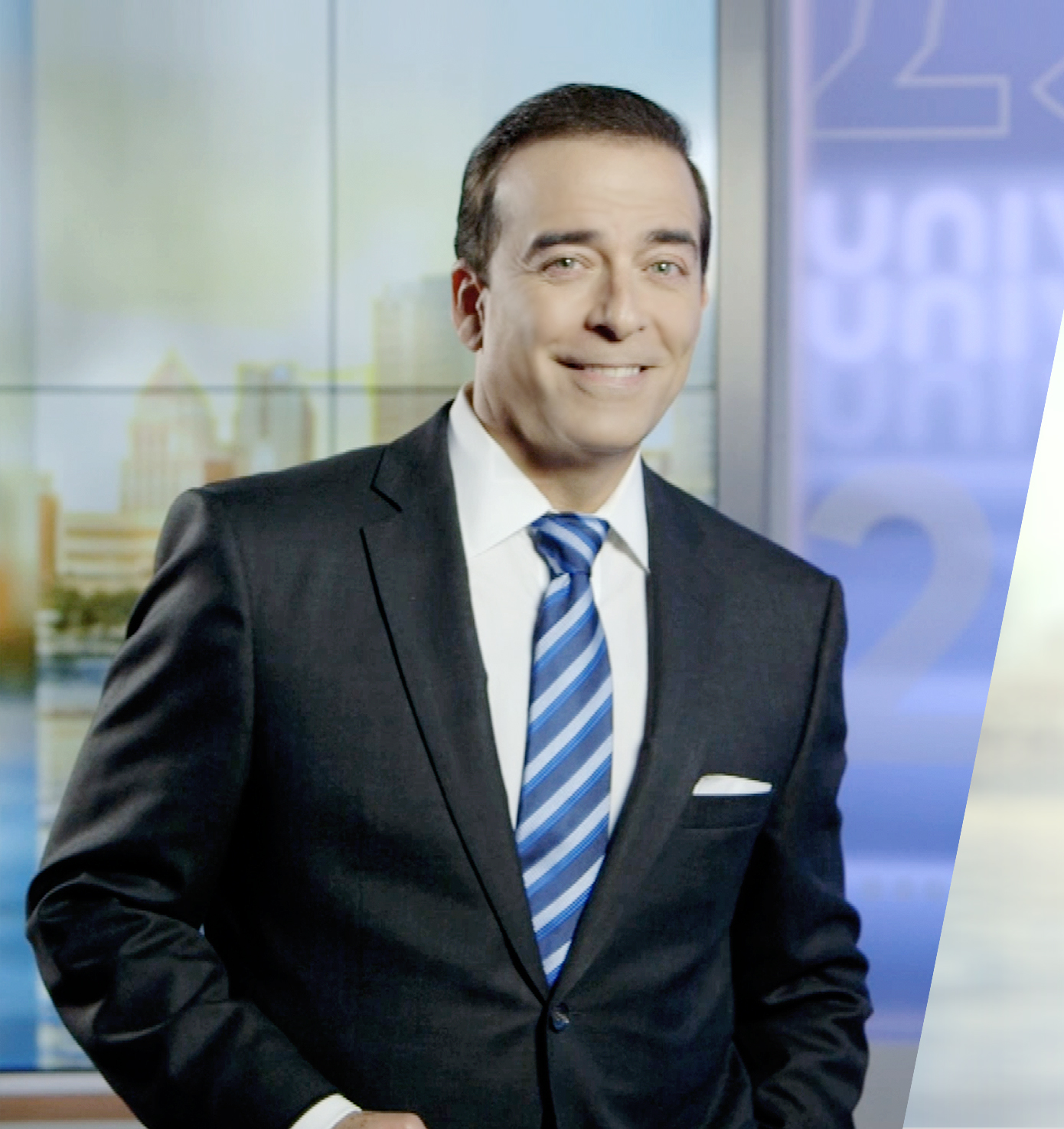 Ambrosio Hernández, presentador principal de Univision Miami ...