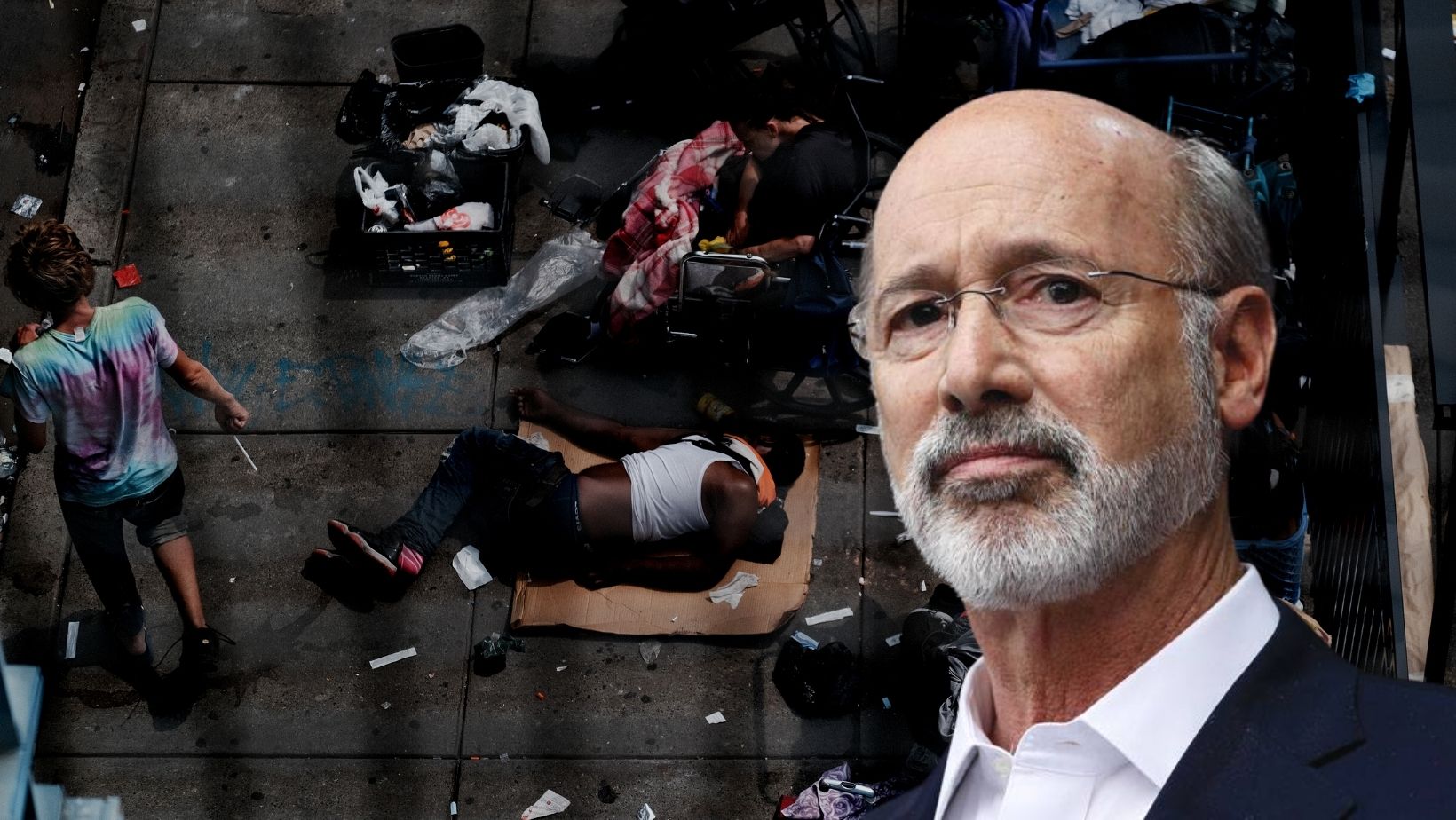 Gobernador de Pensilvania, Tom Wolf visita Kensington, epicentro de la ...