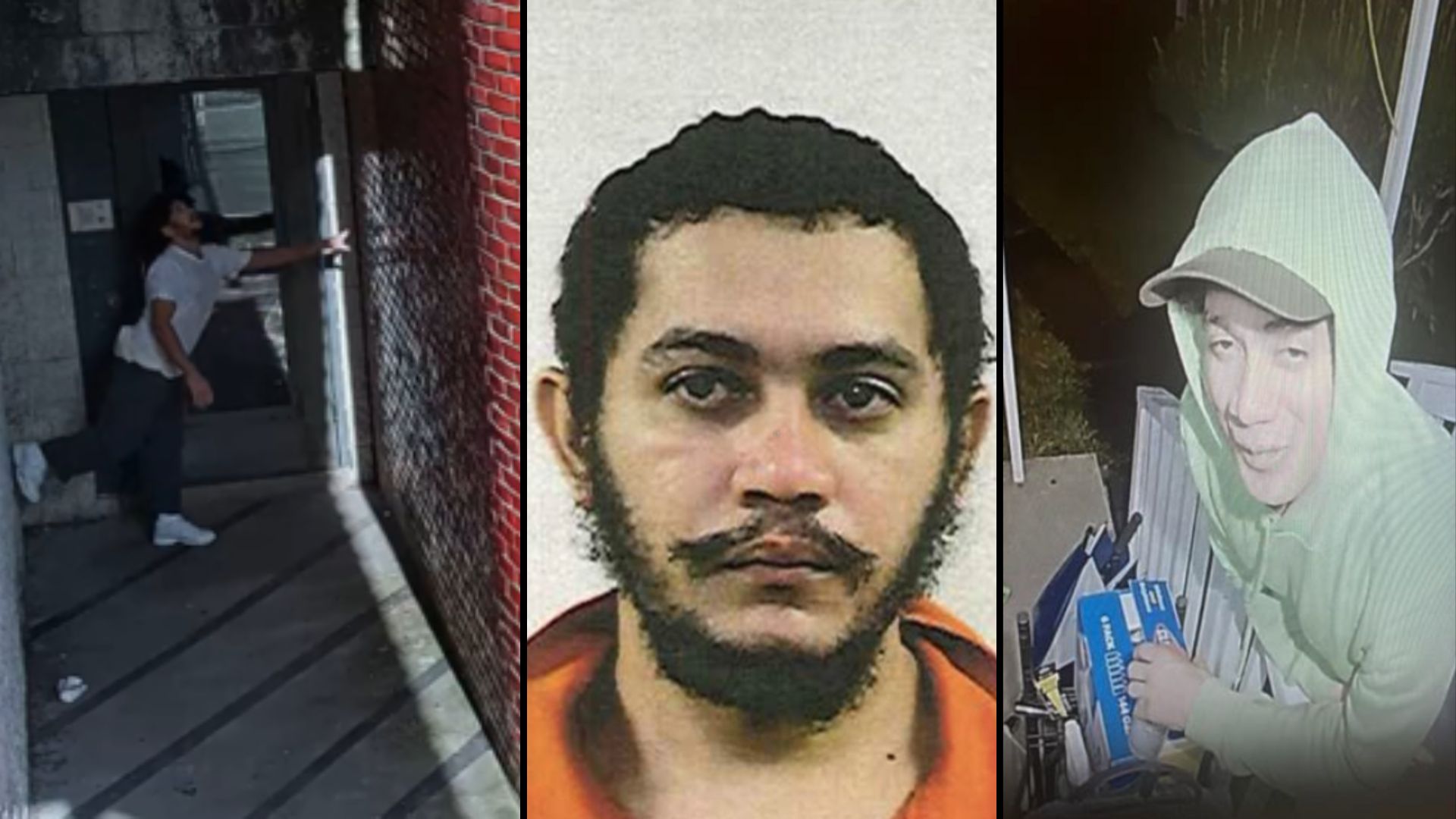 El asesino fugitivo Danelo Calvalcante es captado en cámara con una ...