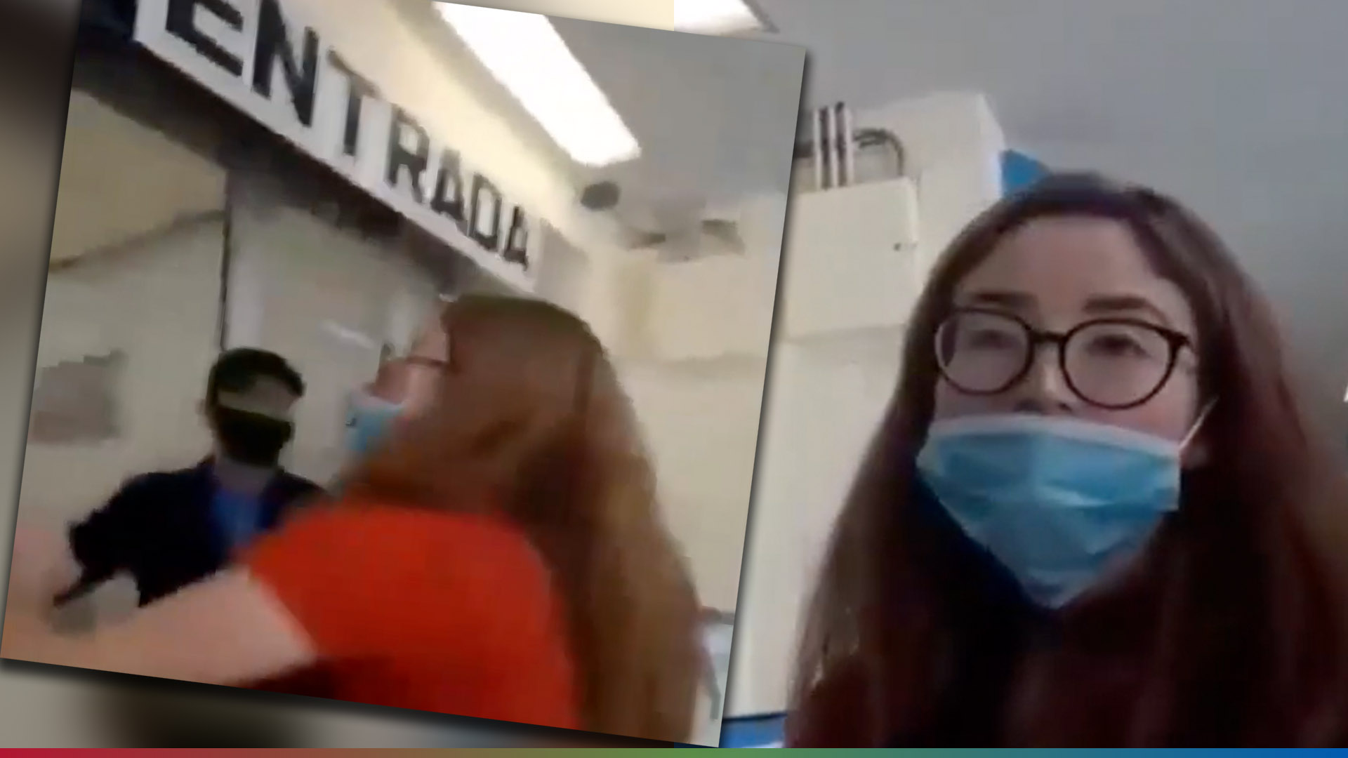 “Eres un naco, claro, ganas tres pesos”: mujer ataca a guardias de ...