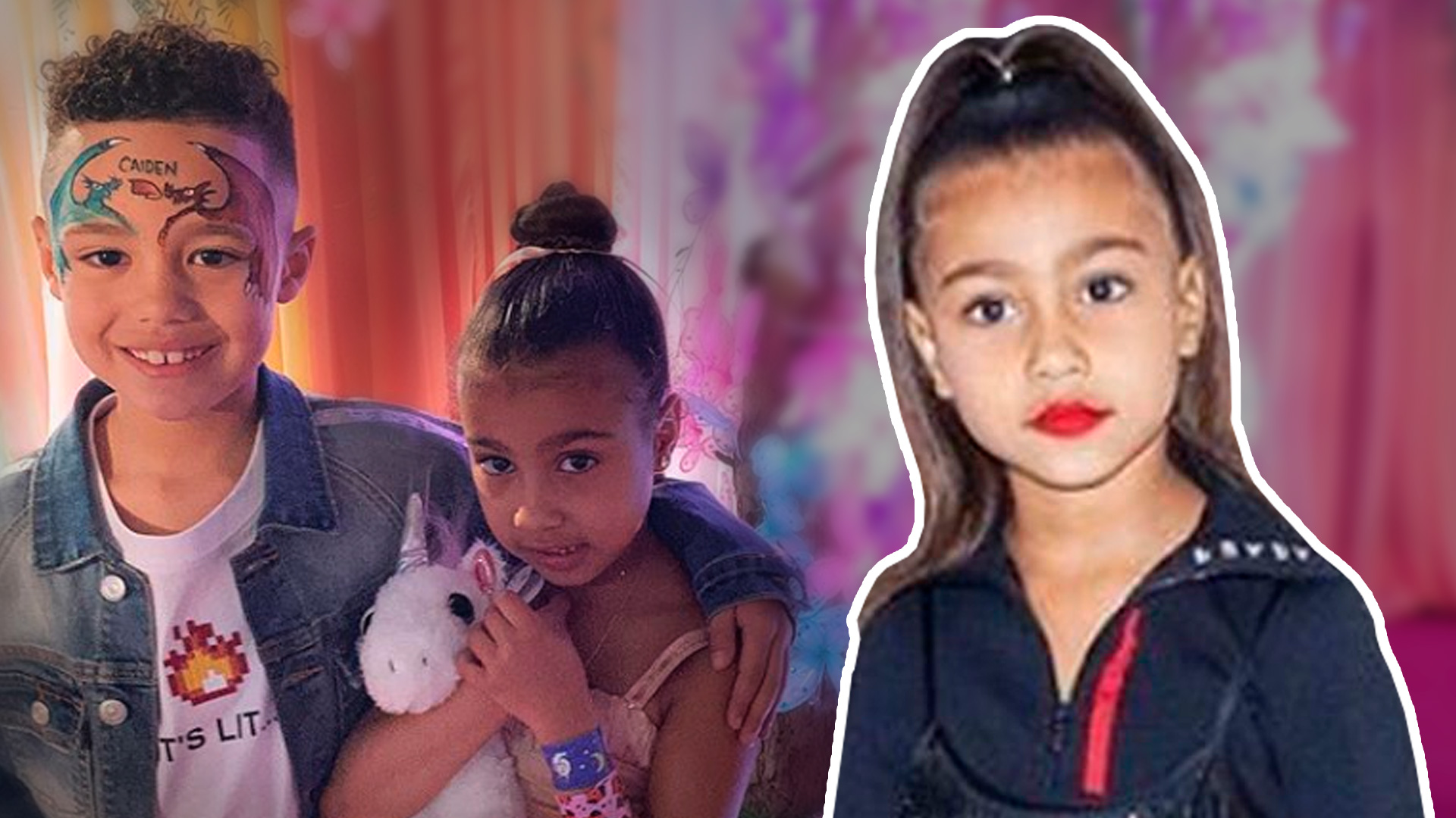 "Love is in the air"... North West, hija de Kim Kardashian, tiene un ...