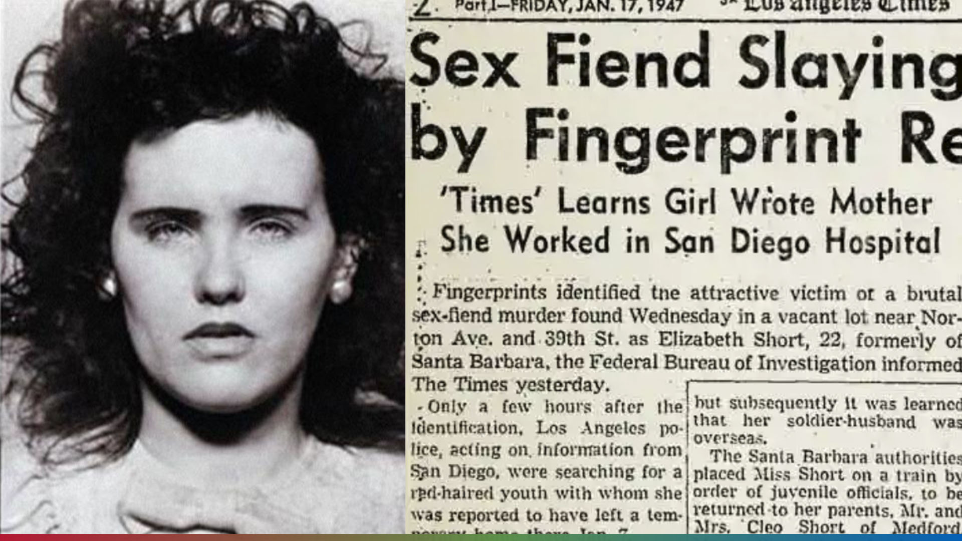 La terrible historia de 'La Dalia Negra', el asesinato de una mujer ...