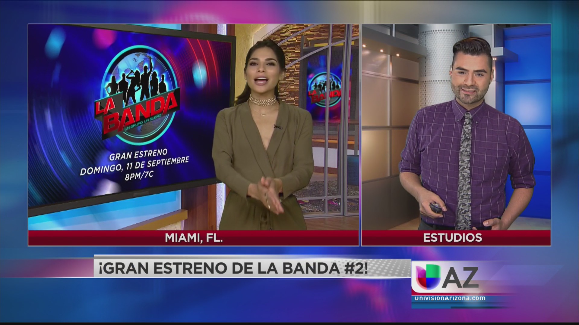 Gran estreno de la Banda 2 | Video | Univision Phoenix KTVW | Univision