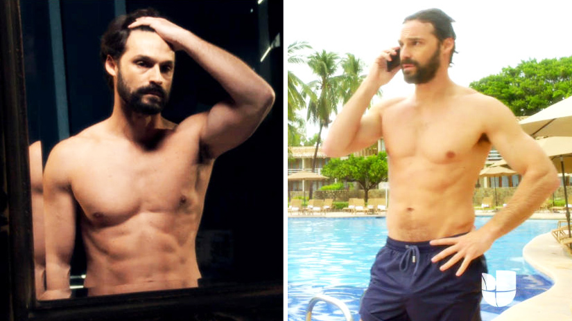 Iván Sánchez presumió su cuerpazo en Yago | Novelas Yago | Univision