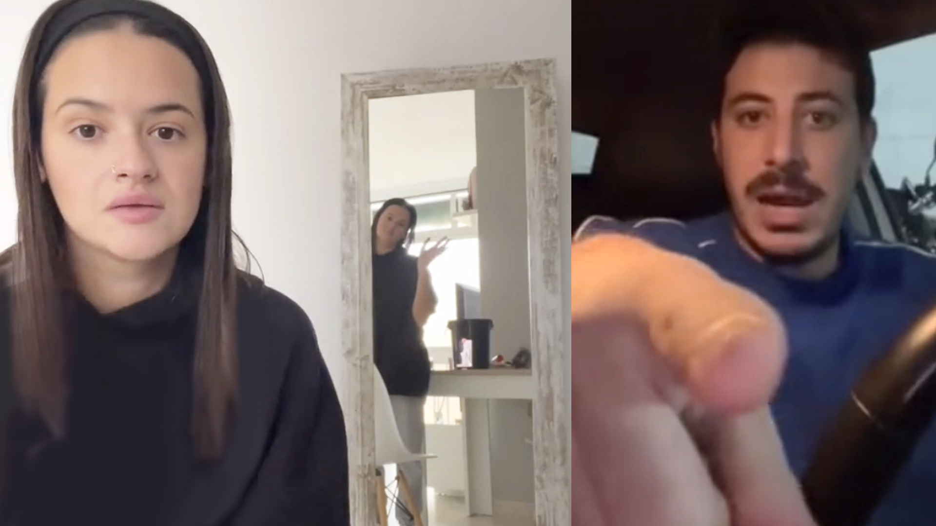 Mujer hace broma viral a su novio con 'espejo poseído' en TikTok (video viral) | Entretenimiento ...