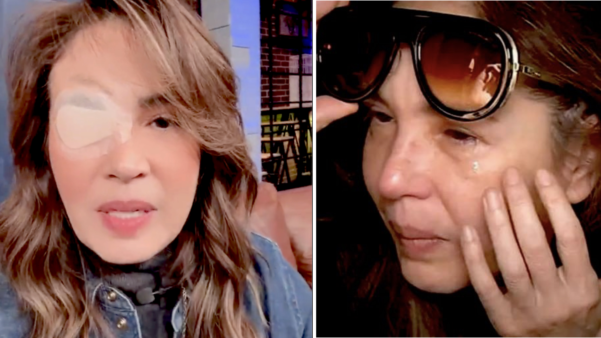 Yolanda Andrade sufre recaída de salud y reaparece con el parche en el ojo | Univision Famosos ...