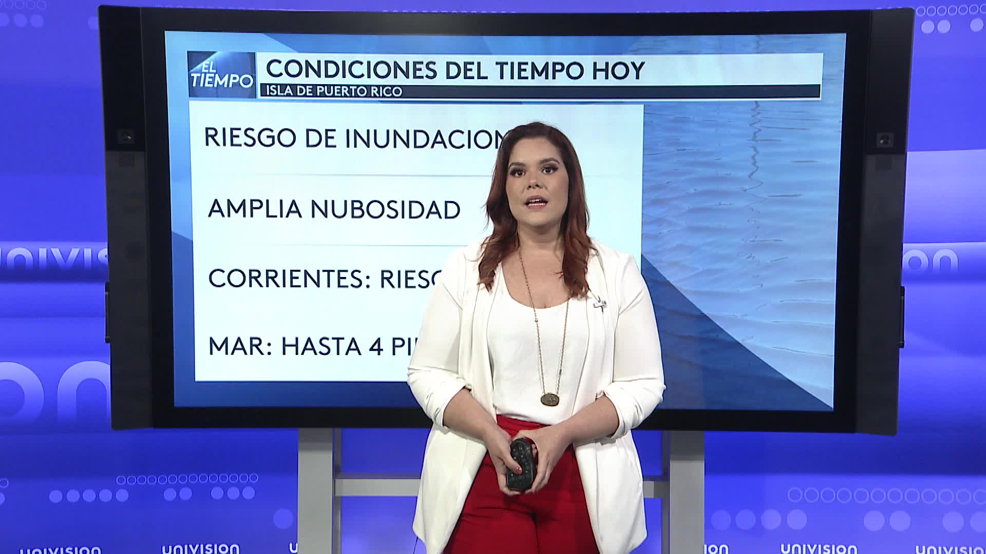 Lunes con lluvias y riesgo de deslizamientos en Puerto Rico | Video | Univision Puerto Rico WLII ...