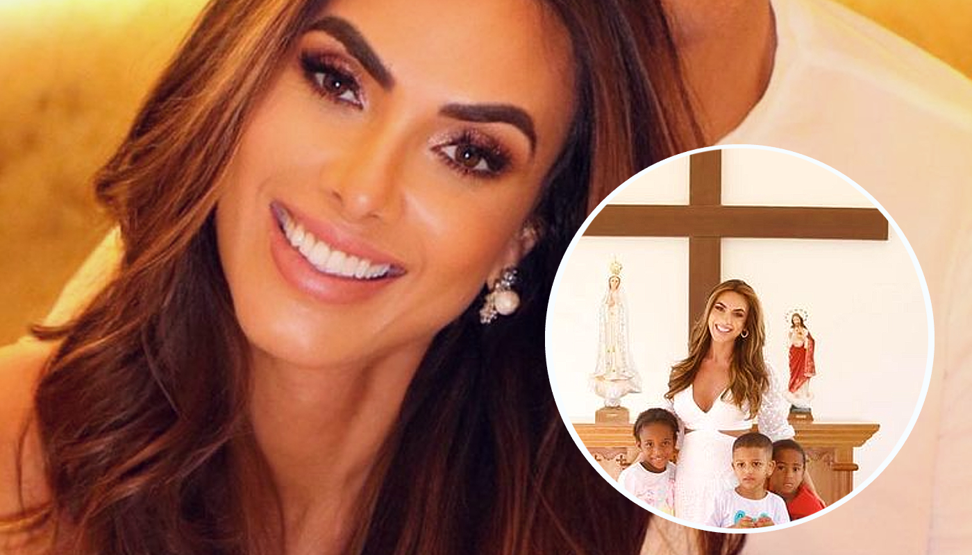 Casa de Nicole Bahls tem até capela: veja fotos do cômodo | Zappeando ...