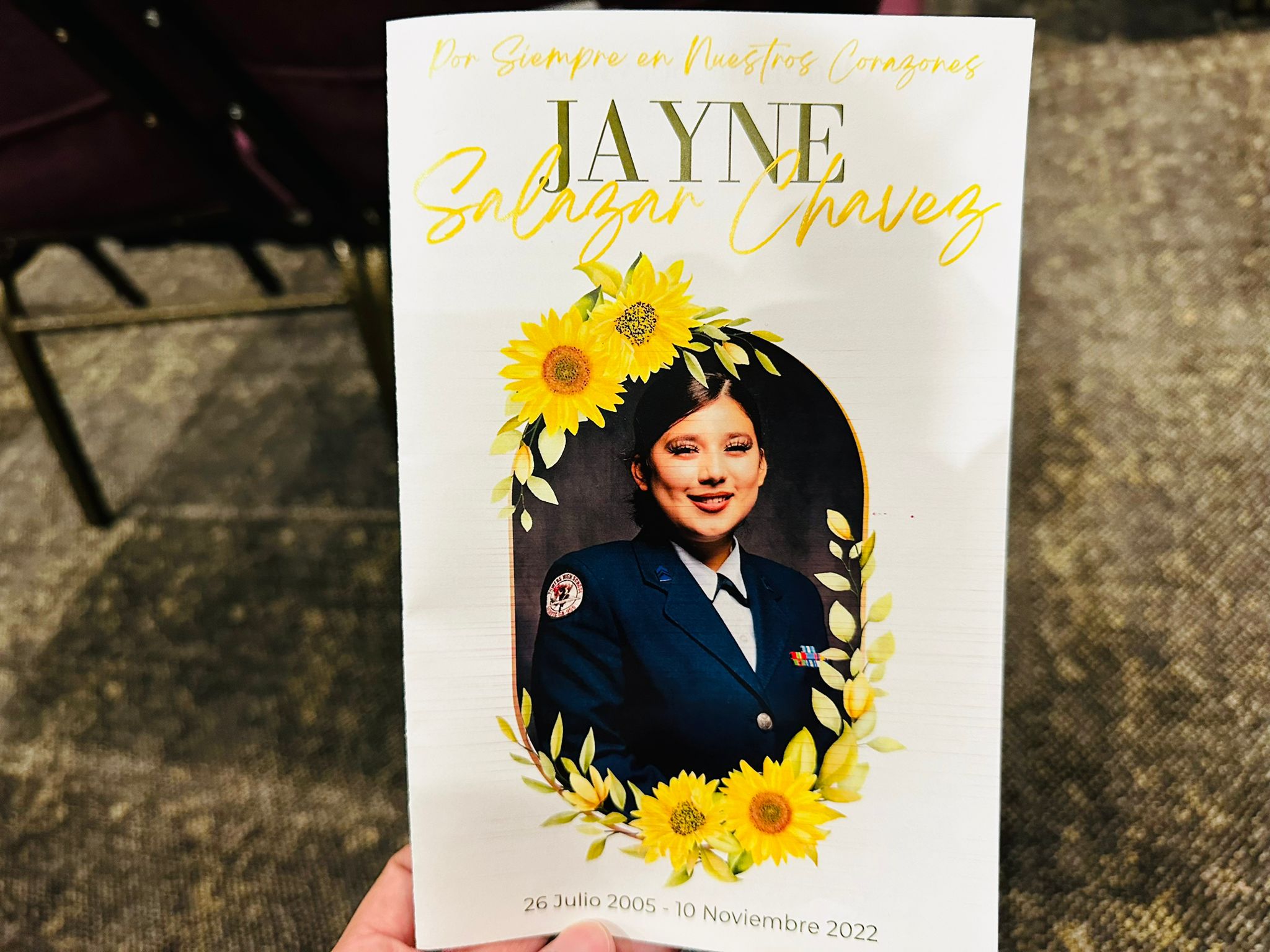 Familiares y amigos dicen adiós a Jaynee Chávez, una adolescente ...