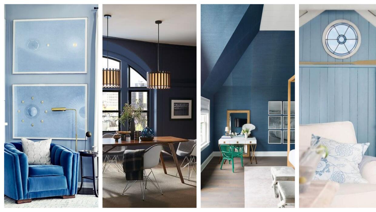 Viste tu casa de azul y descubre los colores que son tendencia en ...