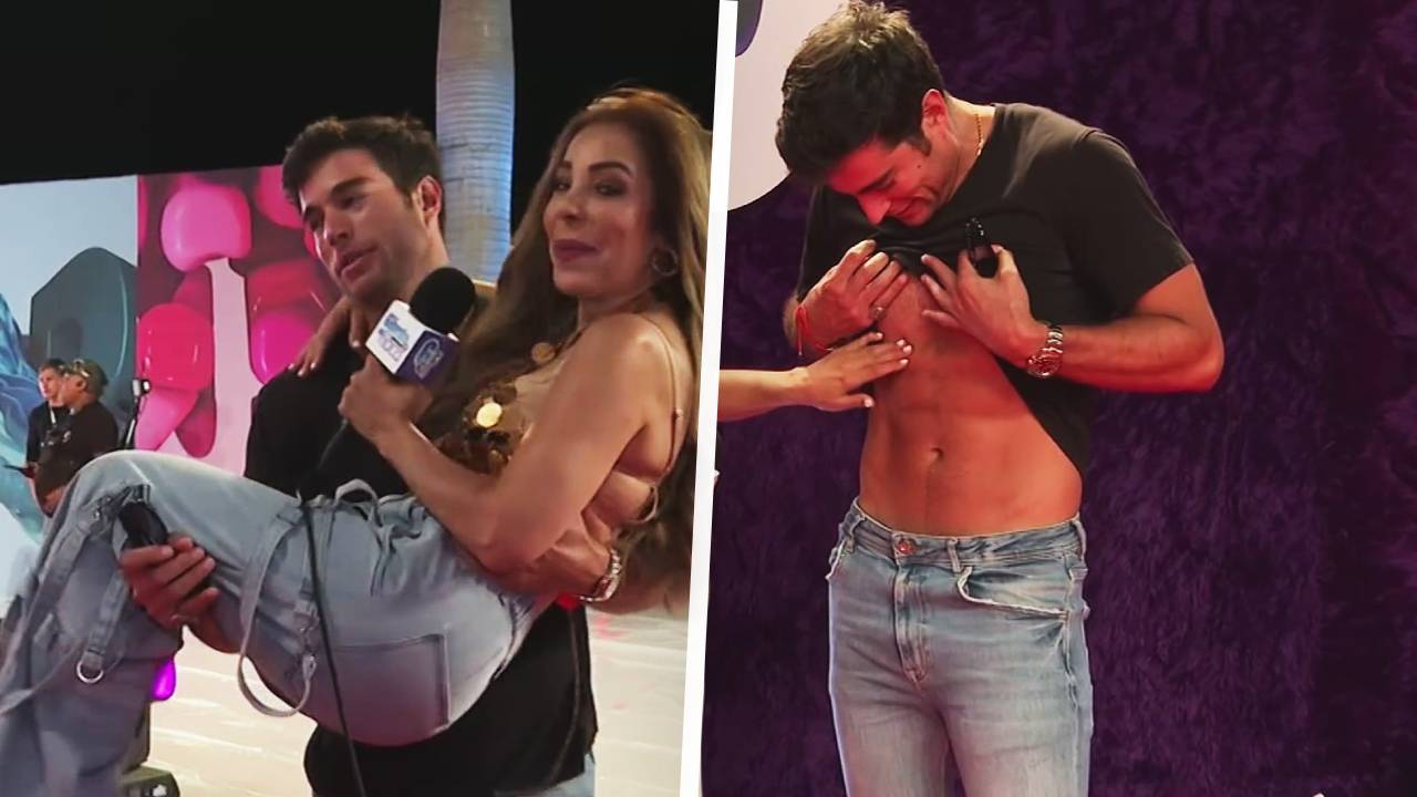 Gelena Solano paseó en brazos de Danilo Carrera por la alfombra roja de Premios Juventud | Shows ...