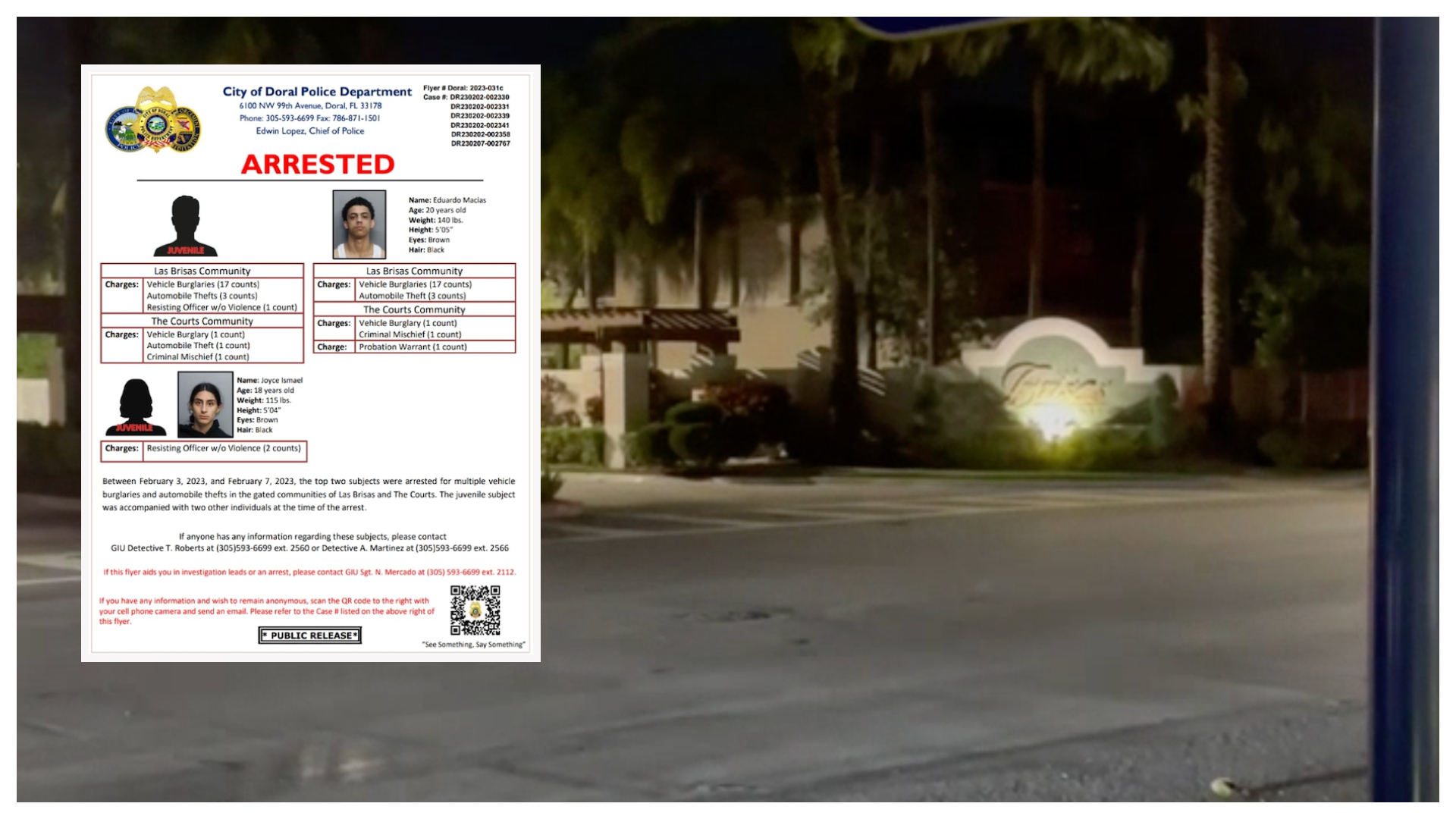 Arrestan a sospechosos de saquear y robar autos en conjuntos ...