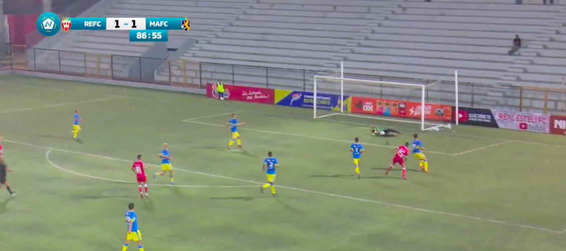 Taufic Guarch estuvo cerca de anotar en la Final de Nicaragua ...