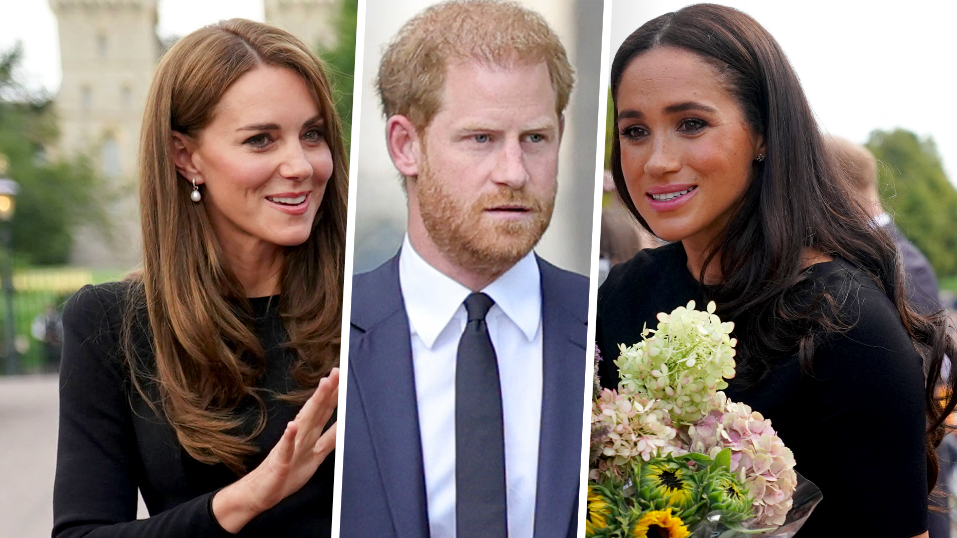 El príncipe Harry publicó mensajes privados entre Meghan Markle y Kate Middleton en su libro ...