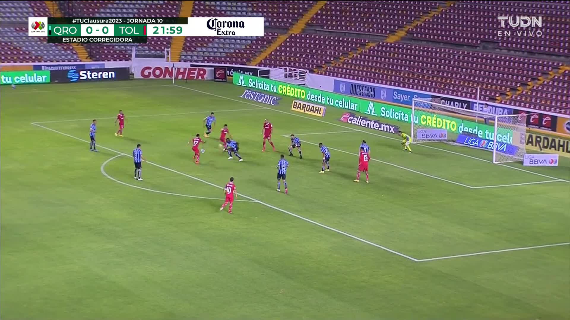 ¡TIRO ATAJADO! disparo por Jonathan Torres. | TUDN Liga MX | TUDN