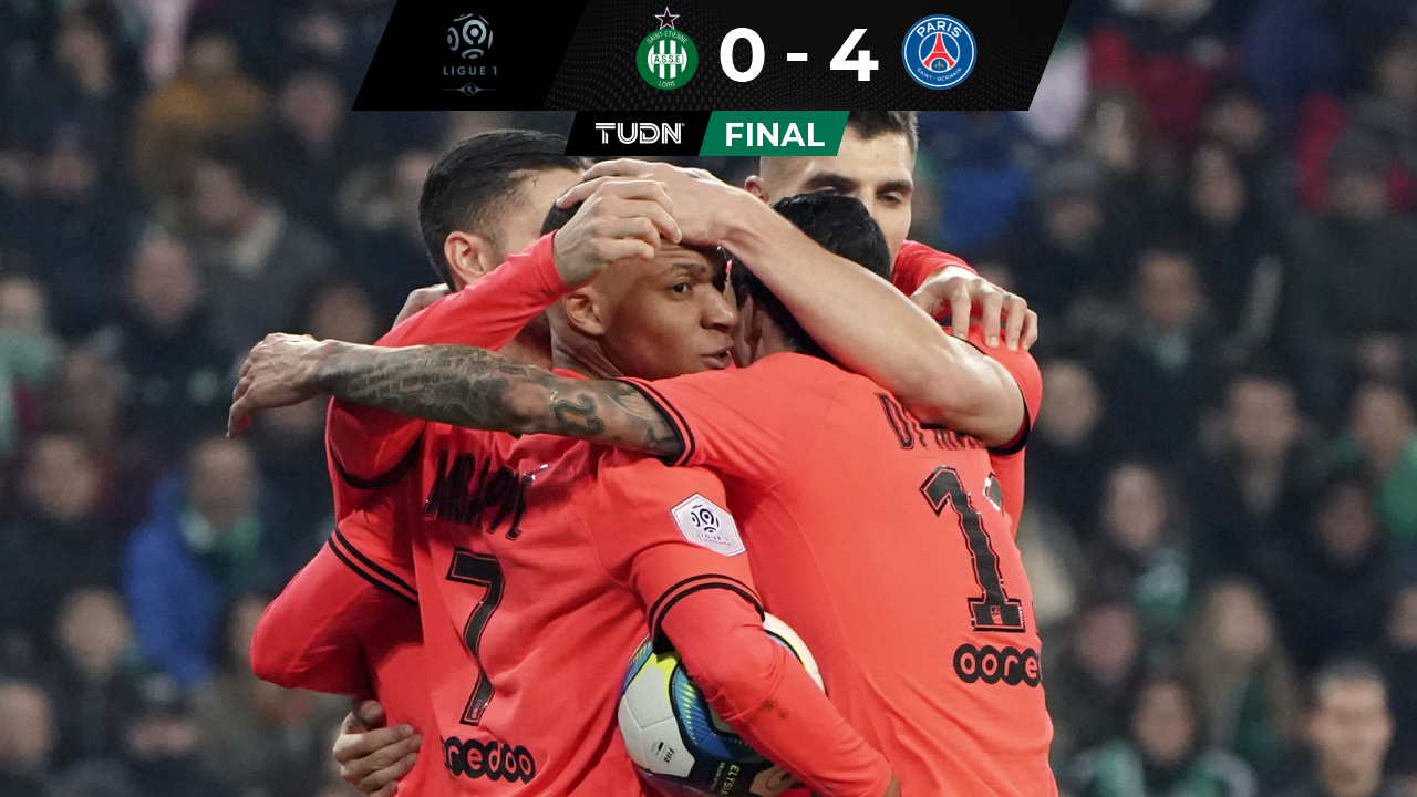 Kylian Mbappé comanda goleada del PSG sobre Saint-Étienne | Deportes ...