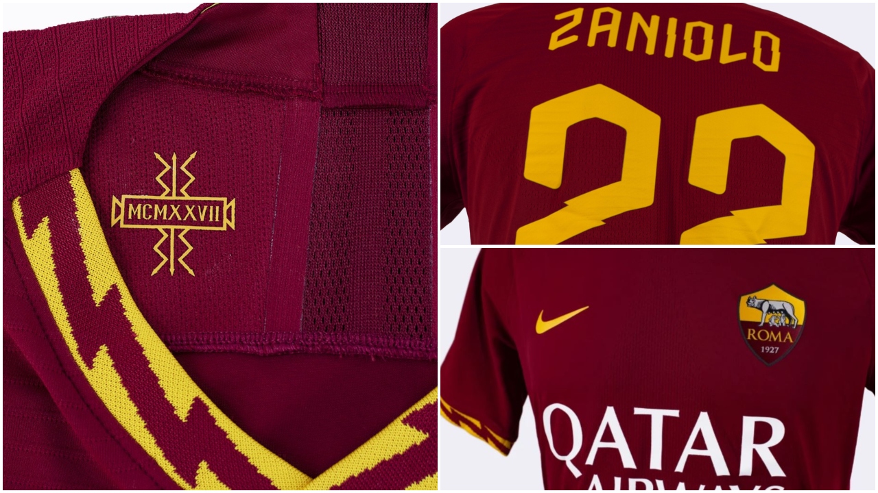 Con un guiño a la mitología, este es el nuevo jersey de la A.S. Roma ...