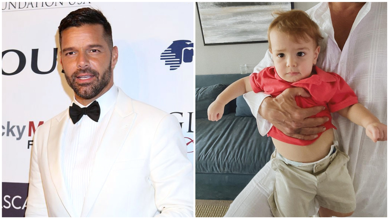 Ricky Martin presume lo grande que está su hijo baby Renn y dicen que ...