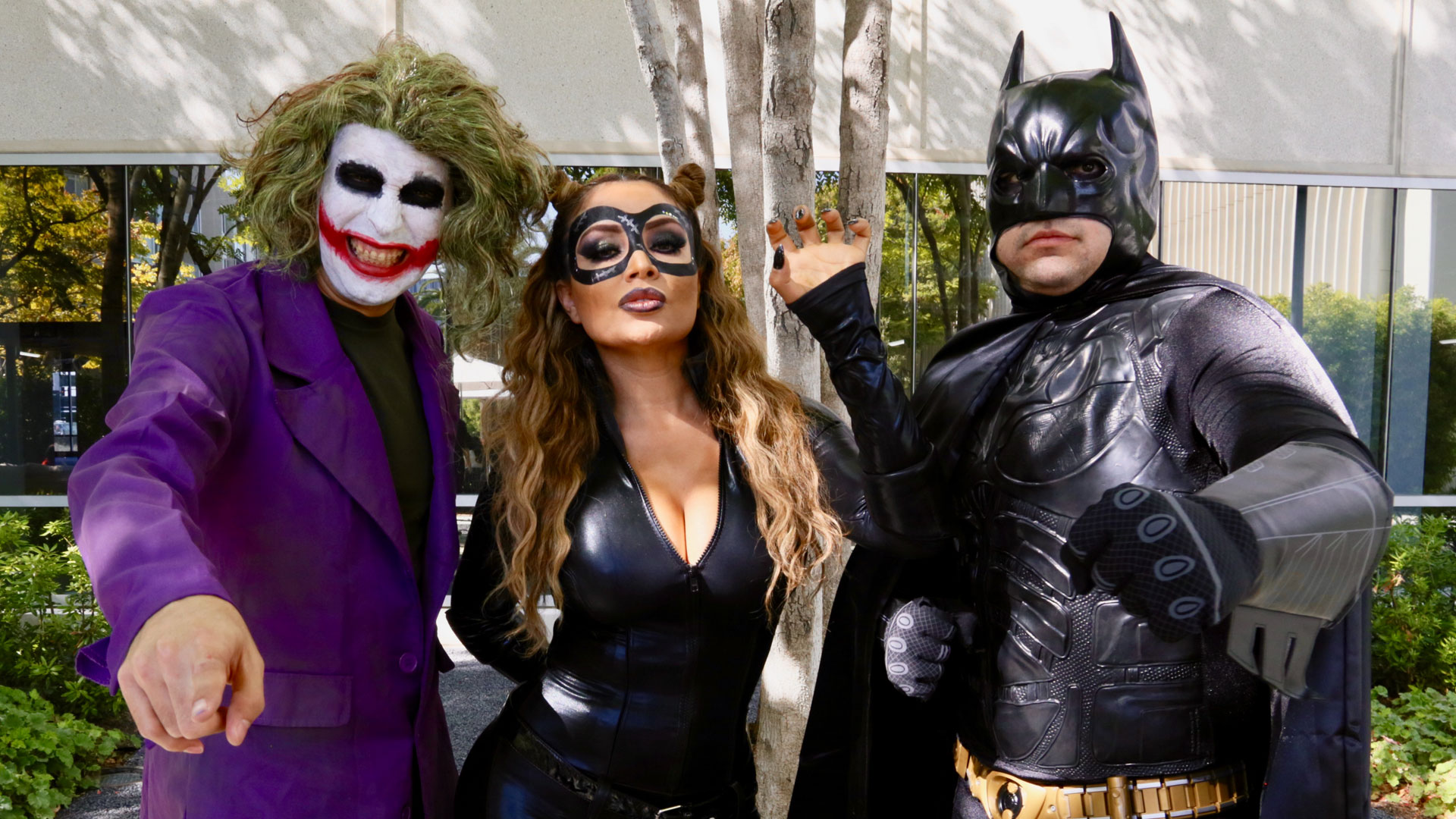 EN FOTOS: Batman, Catwoman y The Joker llegaron a El Free-guey show ...