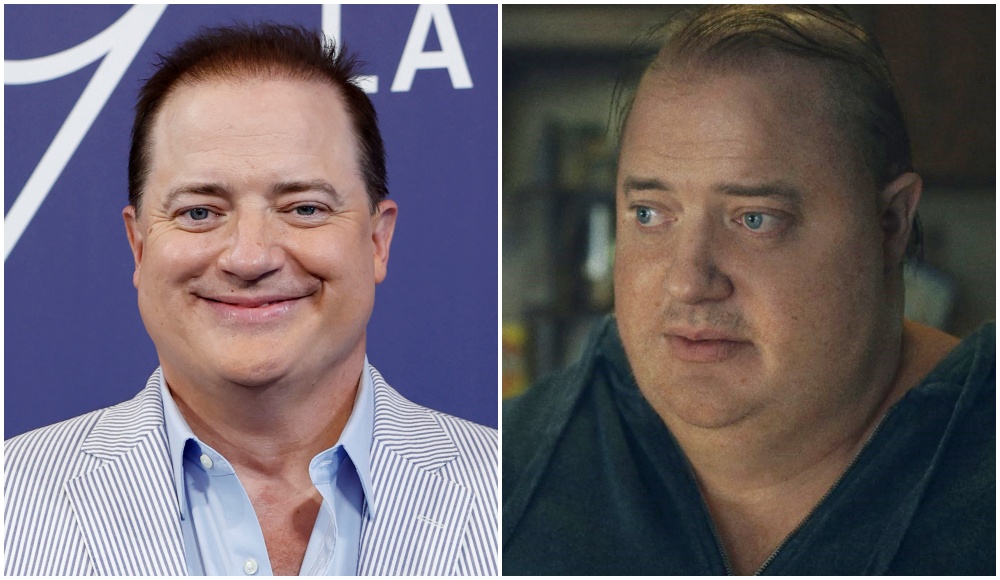 Brendan Fraser llora en la premiere de la película 'The Whale' en el Festival Internacional de ...