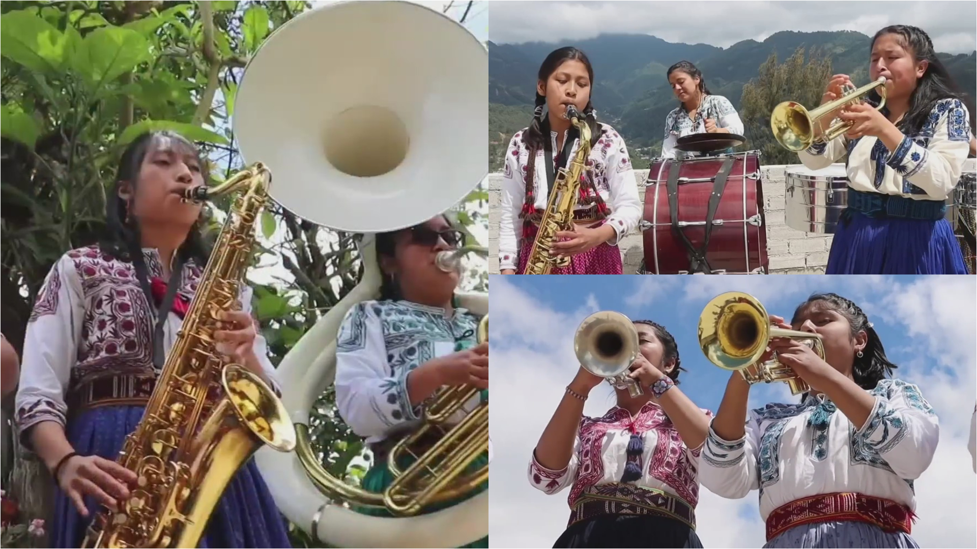 Una banda musical mexicana integrada solo por mujeres está rompiendo ...