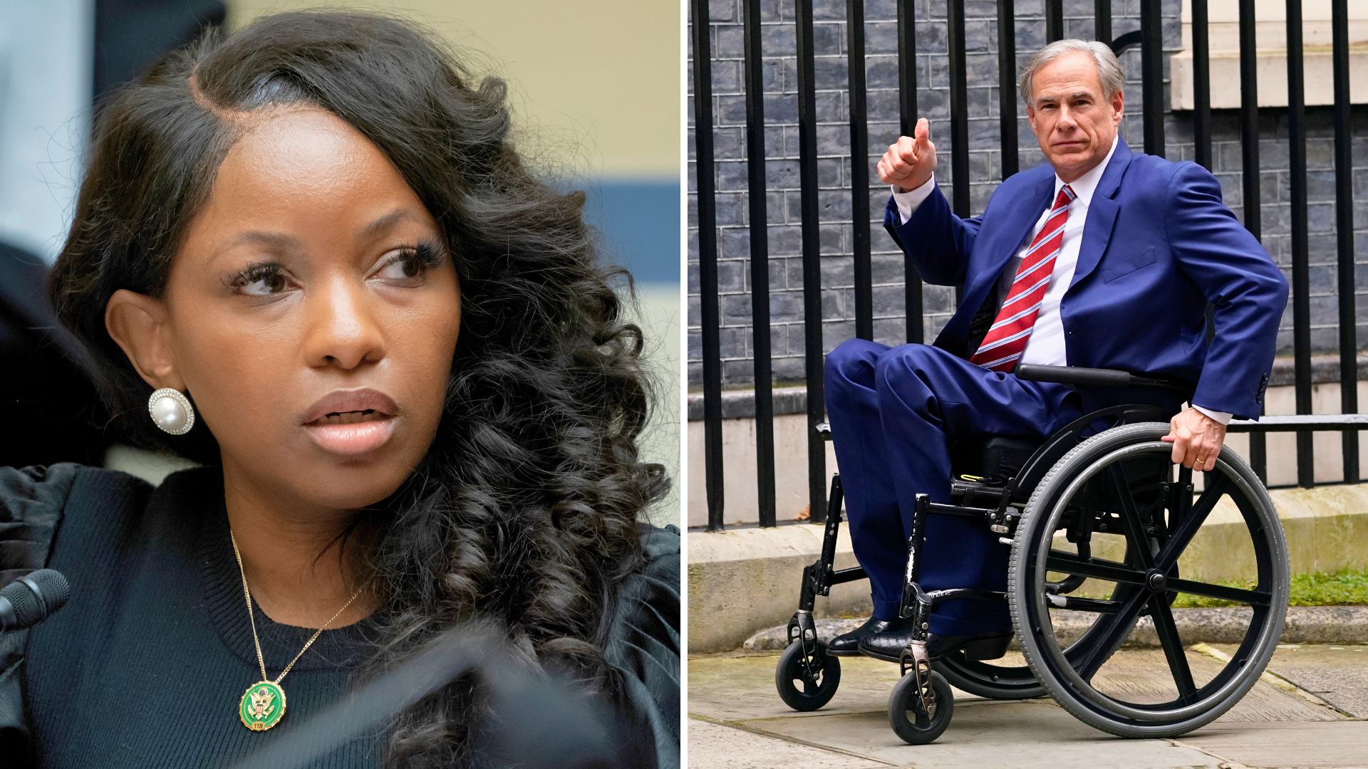 Congresista Jasmine Crockett llama "gobernador Hot Wheels" a Greg ...