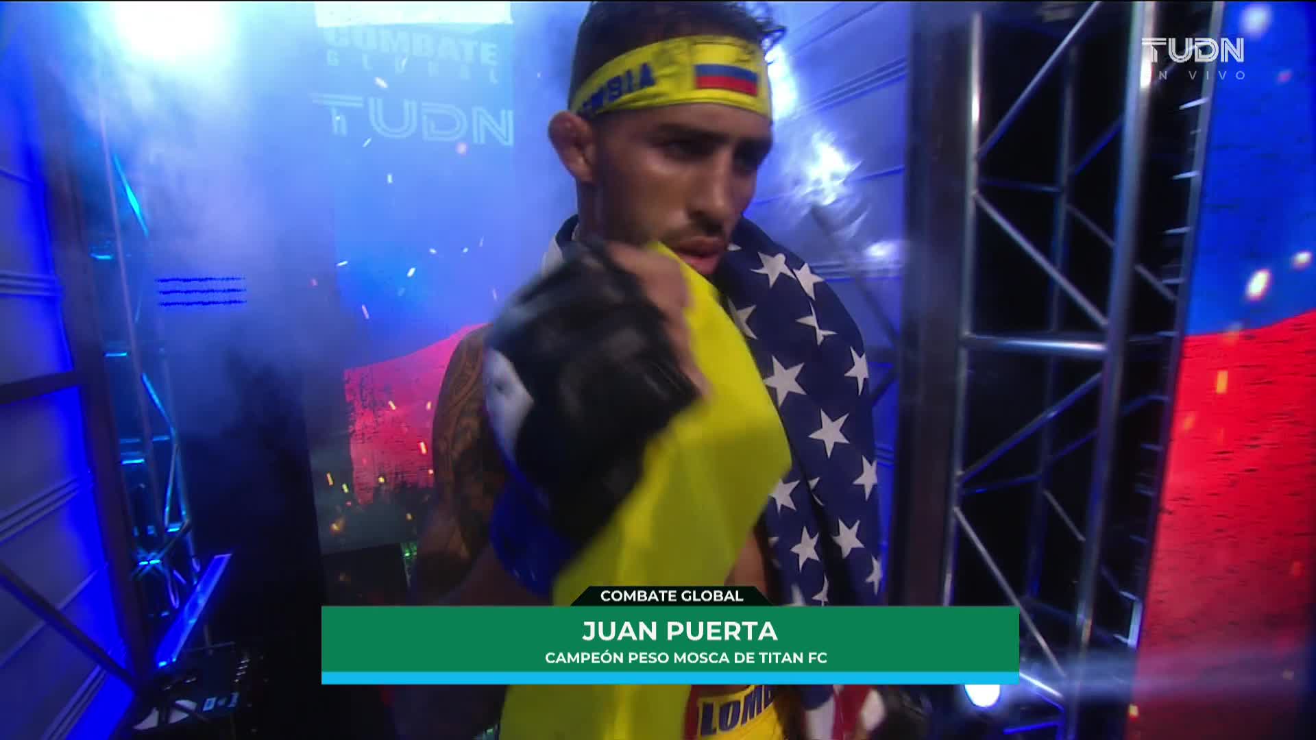 ¡Fue dominante! Juan Puerta aplica ‘mata-león’ y le gana a McKinney ...