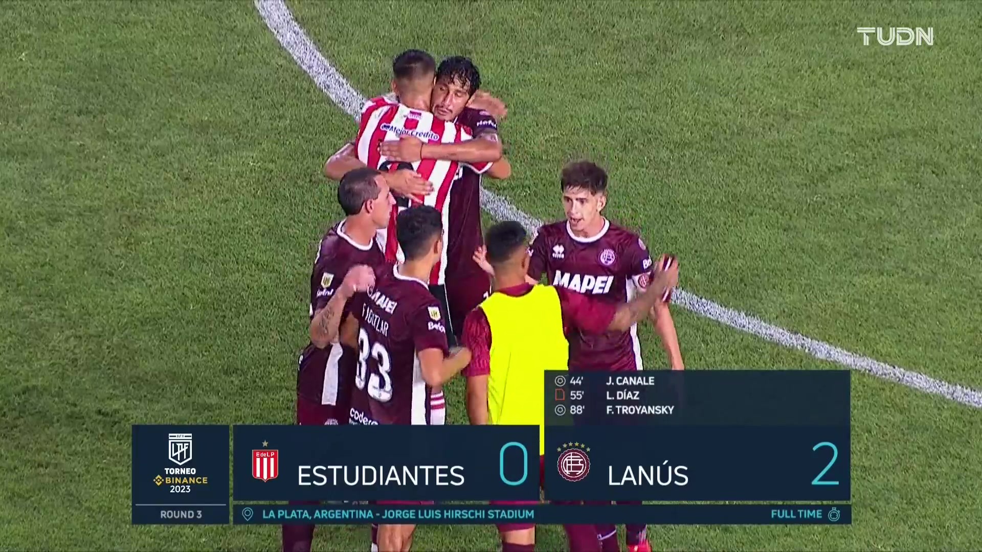 Resumen | Lanús recupera la cima al vencer a Estudiantes | Deportes ...