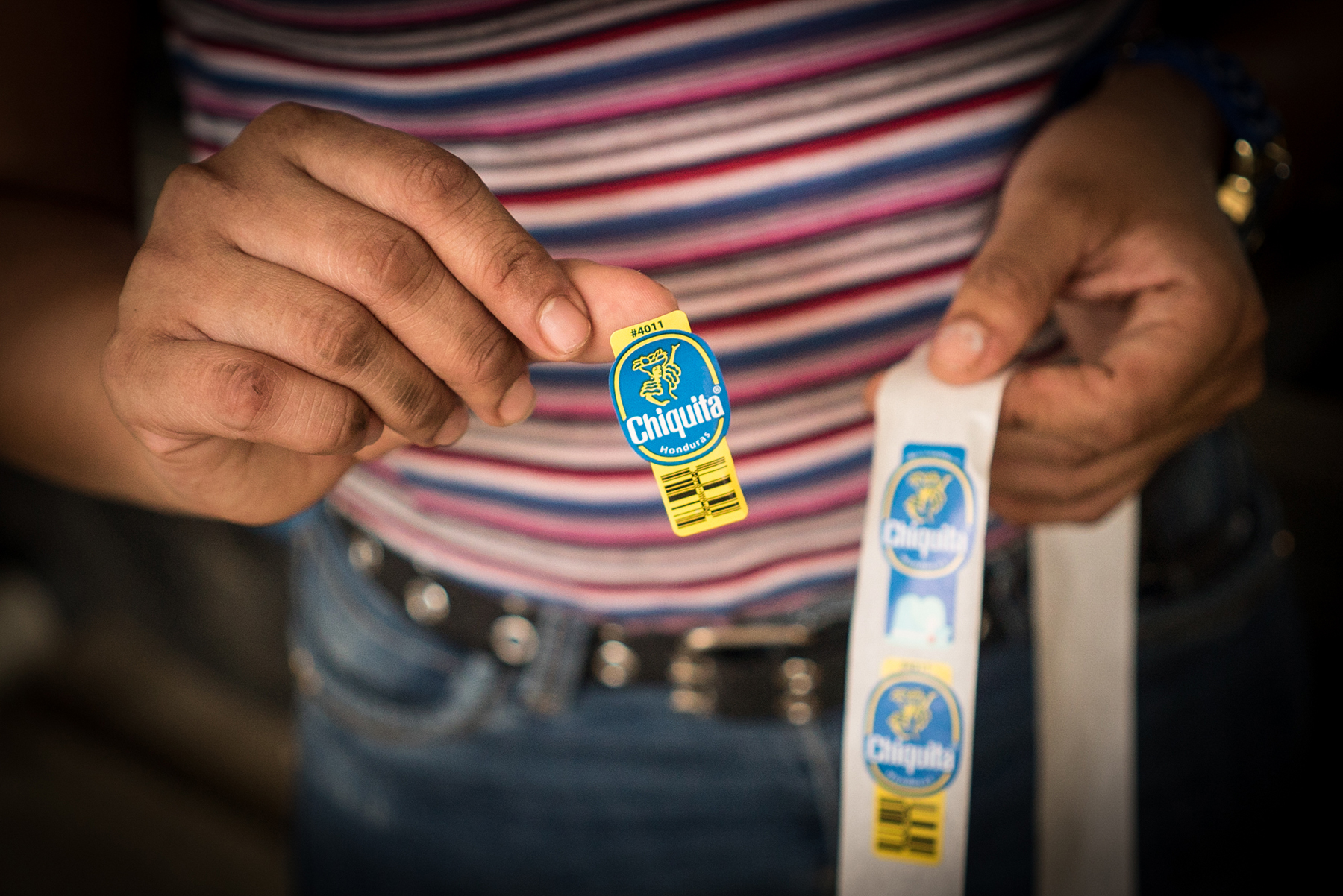 Behind every Honduran banana you eat there's a poorly paid worker ...