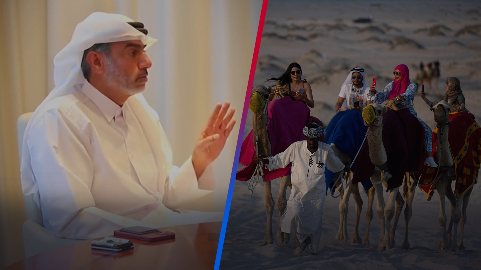 Influencer entrevista a hombre árabe en Qatar y le revela por qué ...