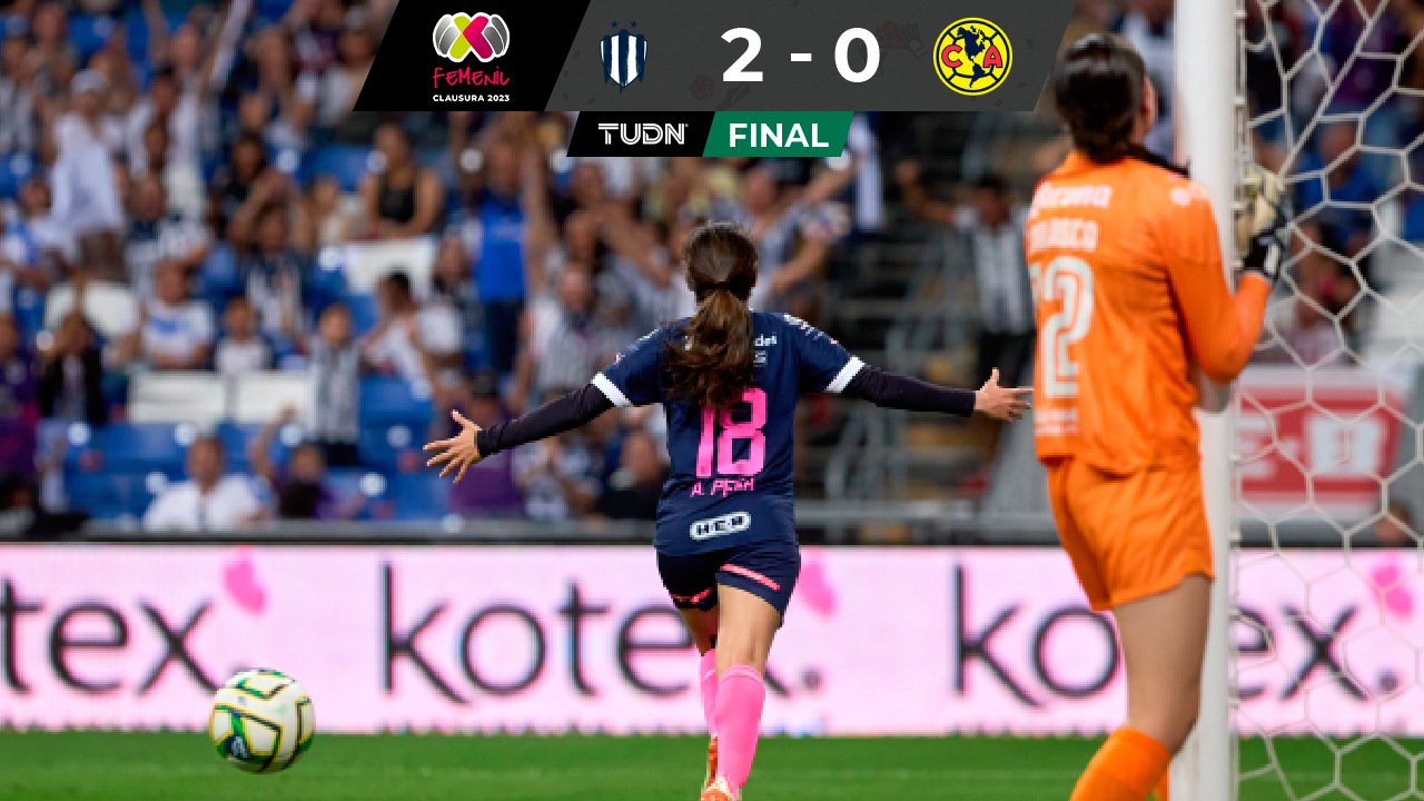 Rayadas toma el liderato tras vencer al América en el Gigante de Acero | TUDN Liga MX Femenil | TUDN